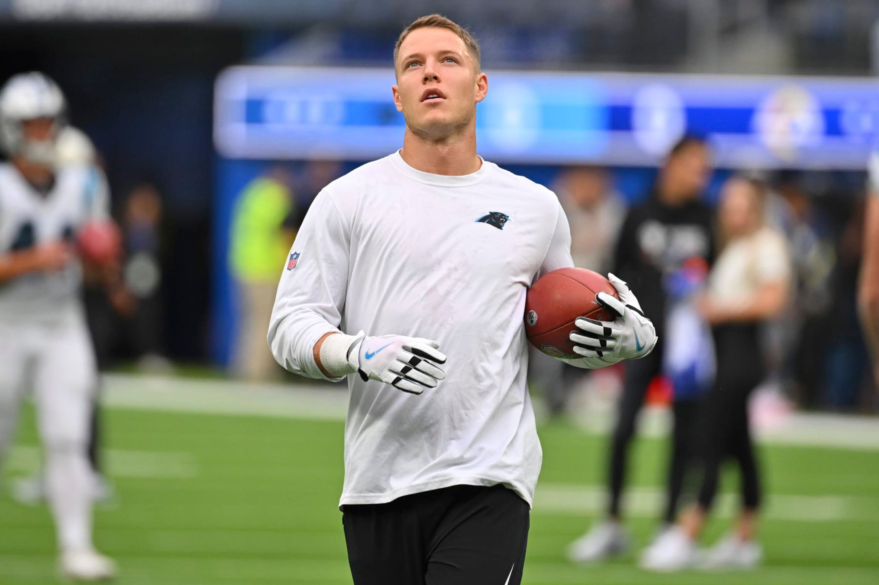 Christian McCaffrey Says Panthers Trade Rumors Are 'Out of My Control'