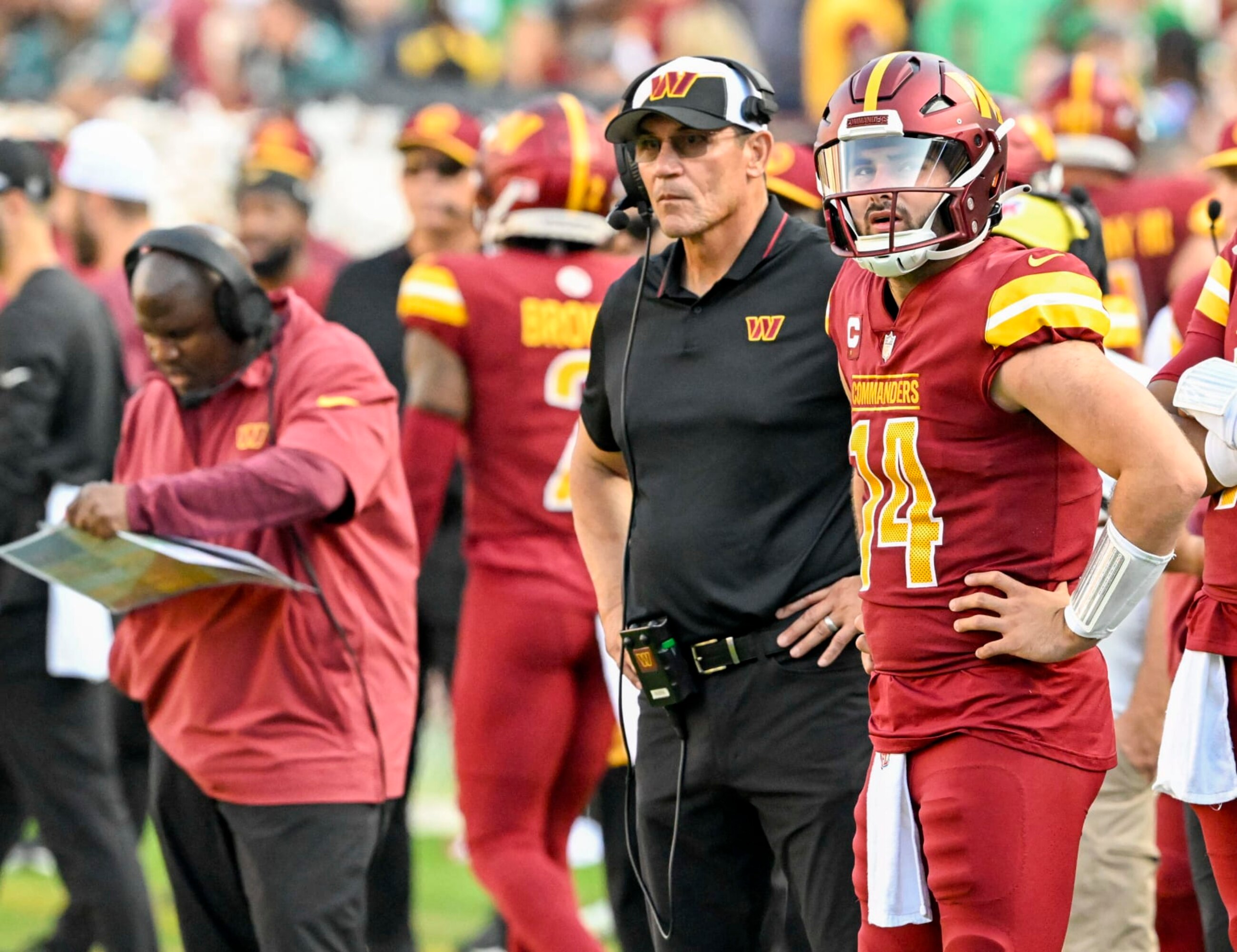 Report: Ron Rivera, Commanders Coaches 'Aligned' on Chase Young, Montez ...