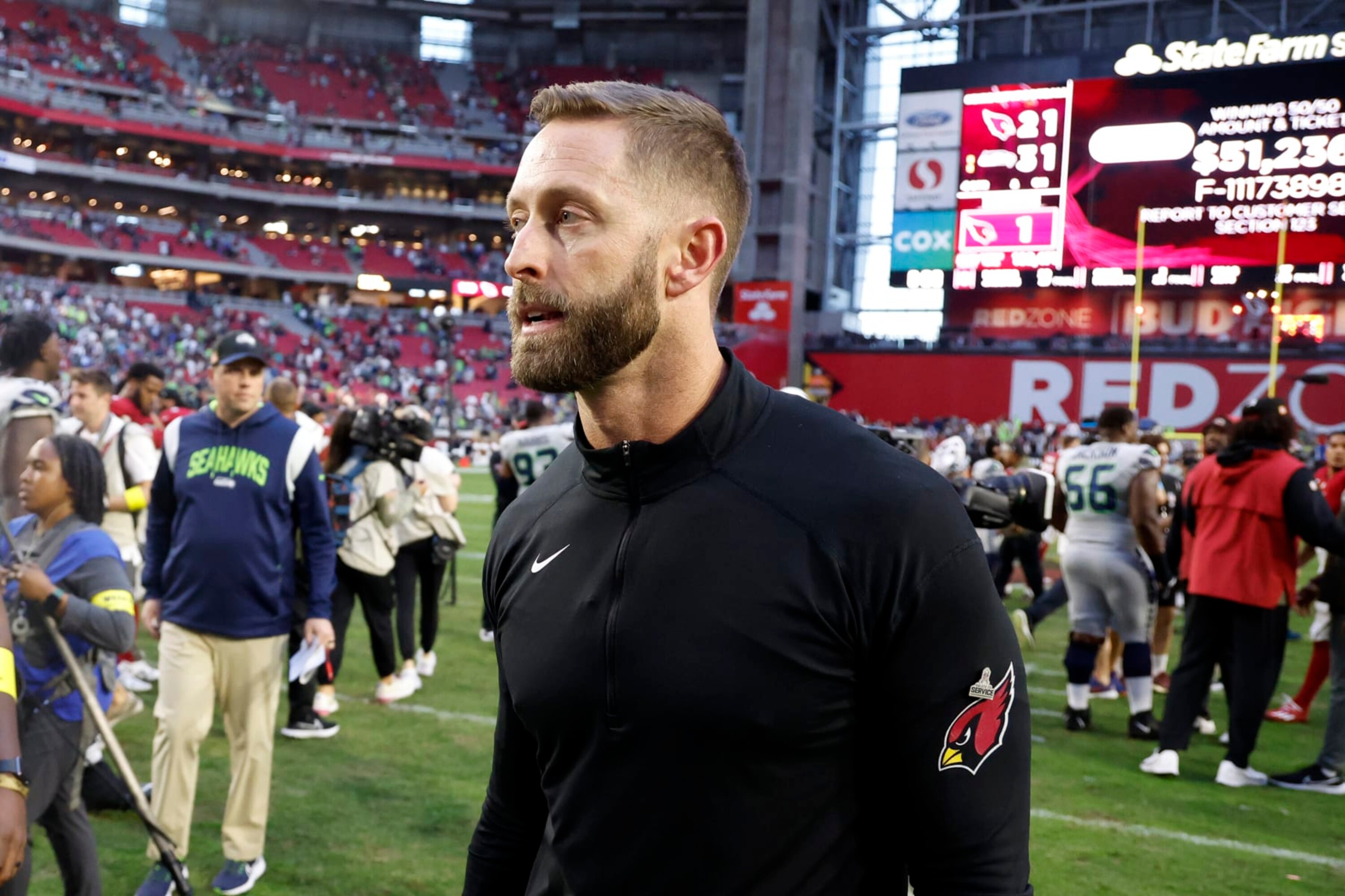 Cardinals' Kliff Kingsbury Refutes Rumors of Unhappiness, Has No Plans ...