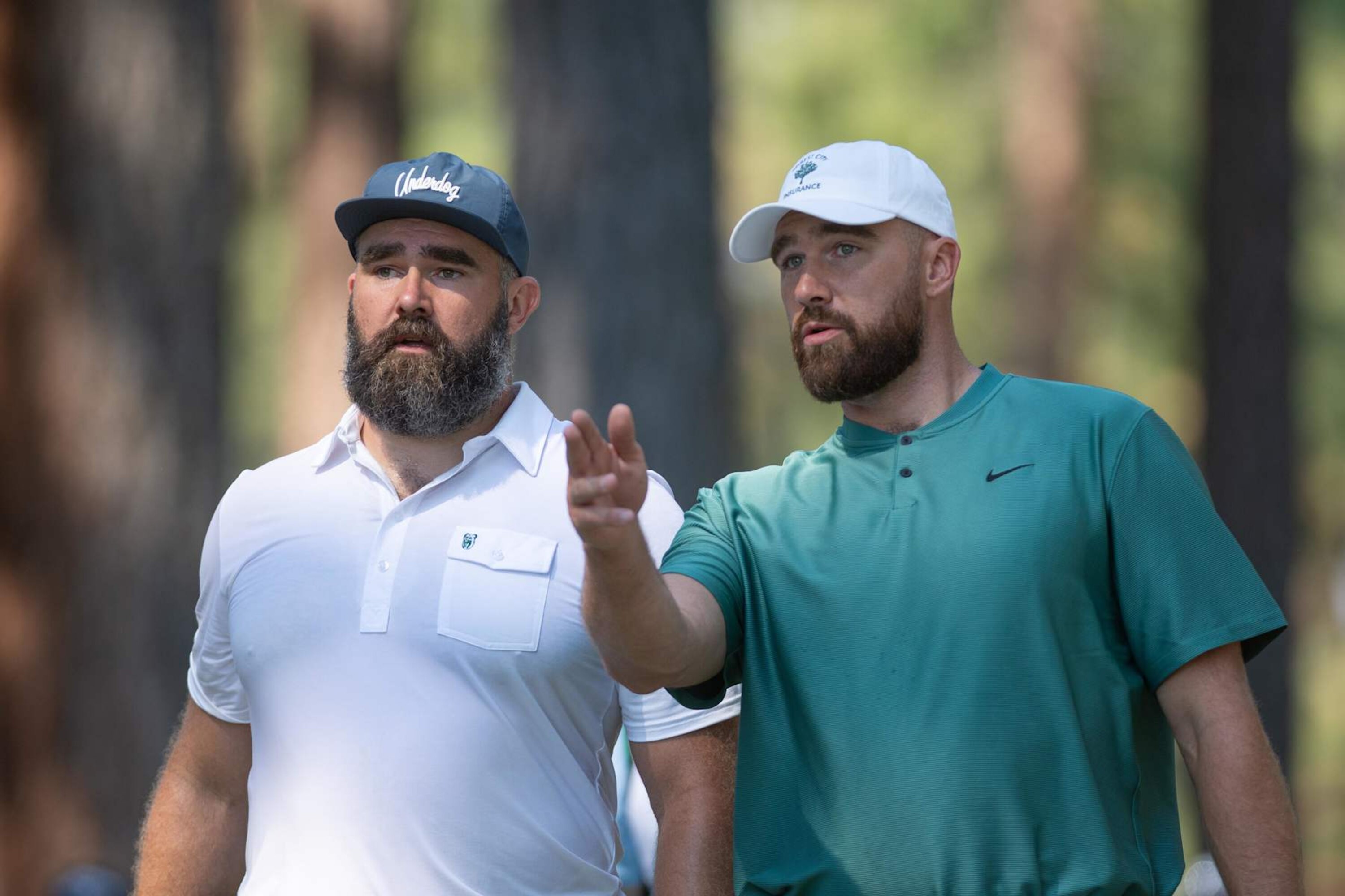Report: Travis, Jason Kelce Land $100M+ for 'New Heights' Podcast to ...