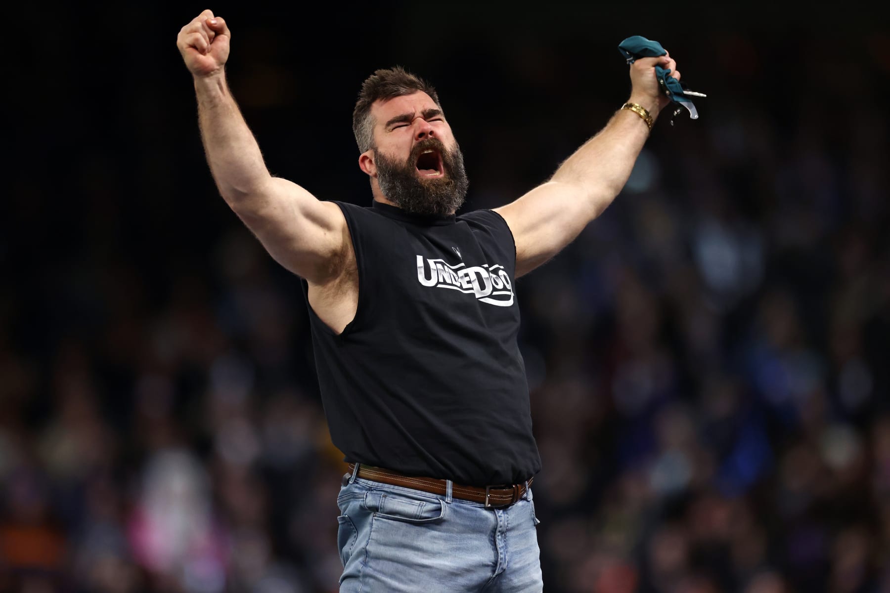 Jason Kelce Reveals Backstage Scoop on WWE WrestleMania 40 Role and Meeting The Rock