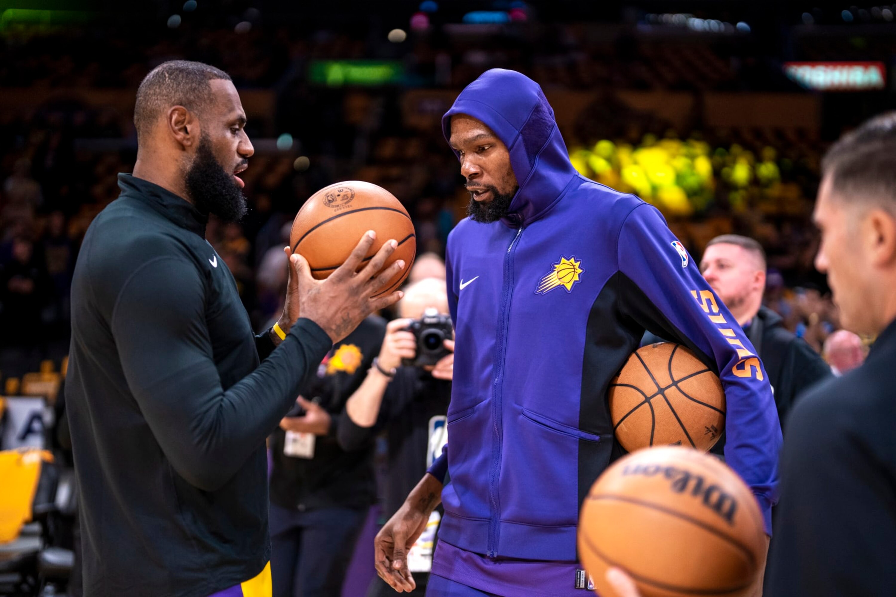 Lakers' LeBron James: Me, Kevin Durant 'Don't Have Many Matchups Left ...