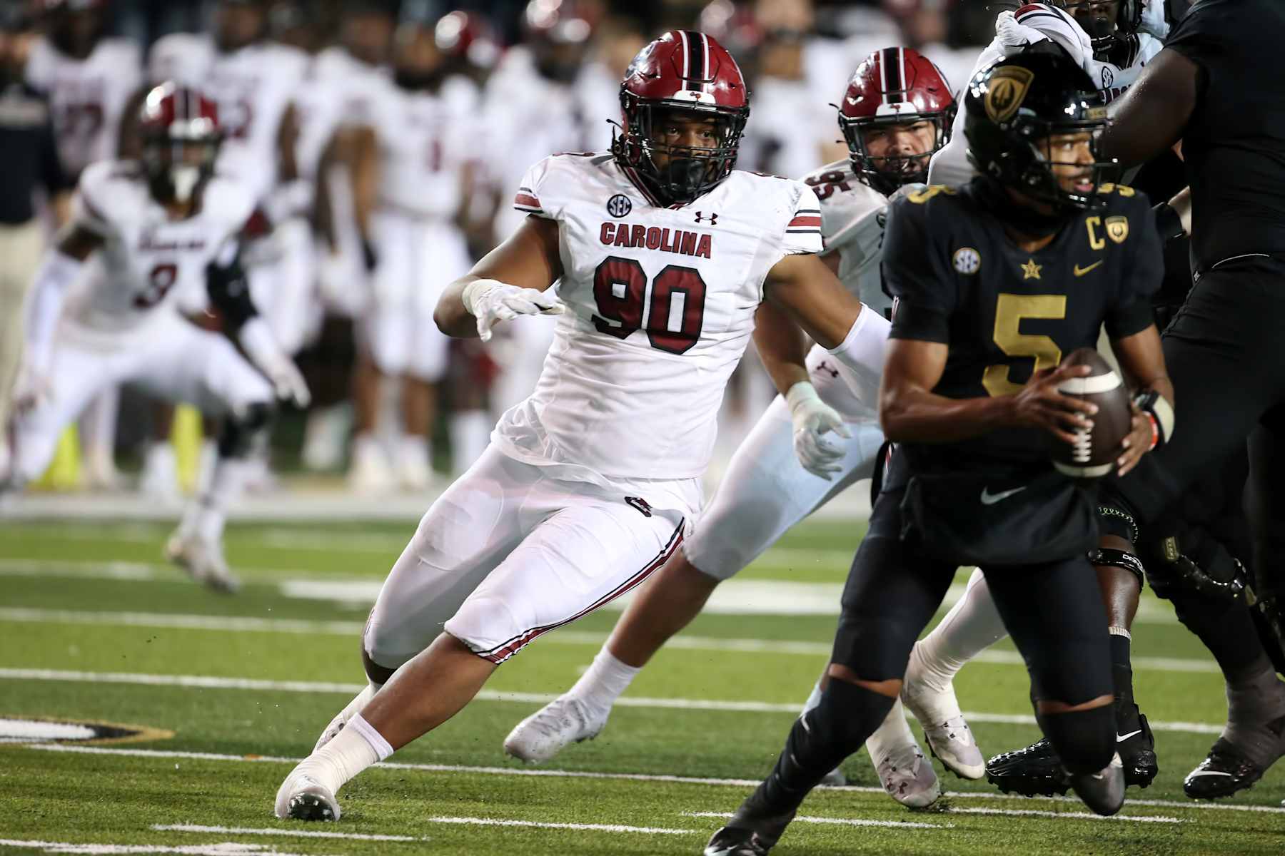 T.J. Sanders NFL Draft 2025: Scouting Report for South Carolina DL