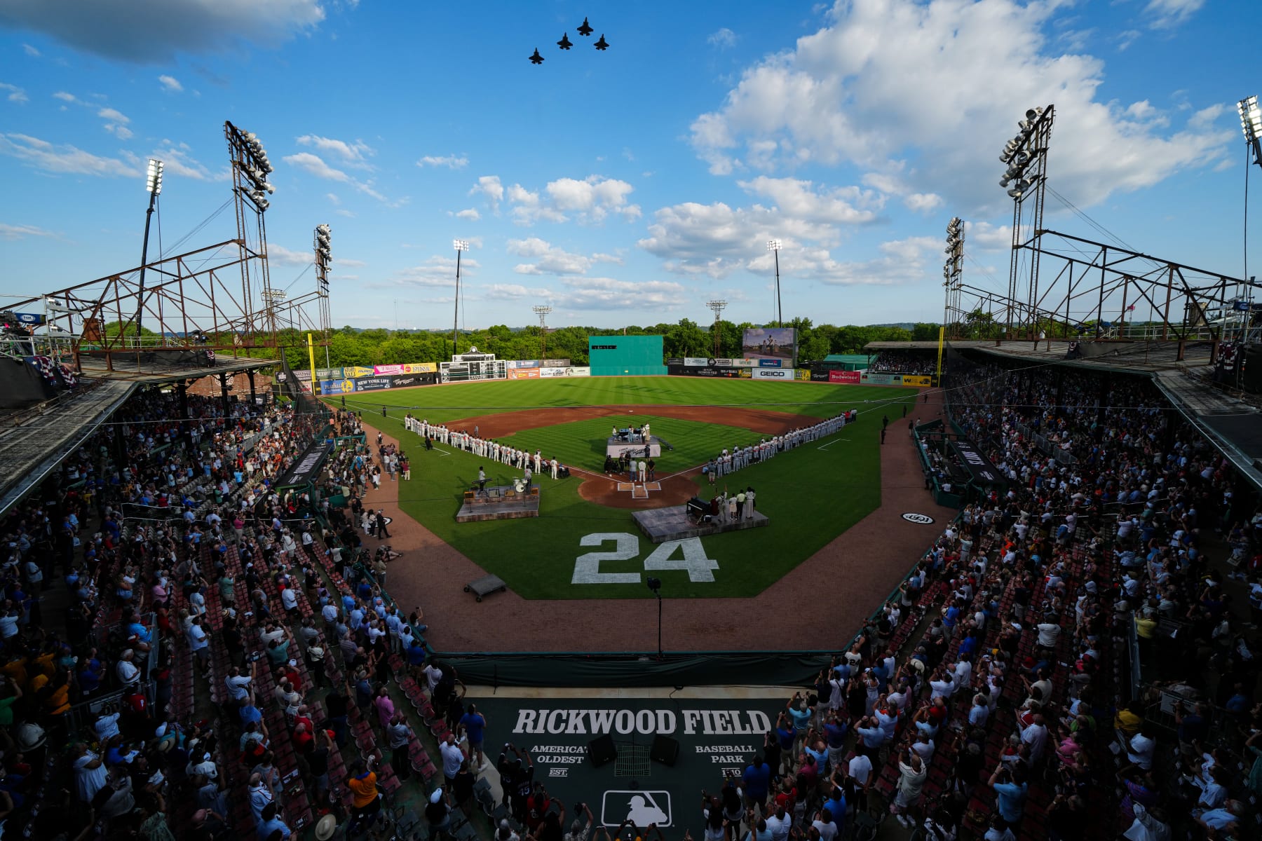 Video: MLB's Rickwood Field Prep for Giants vs. Cardinals Showcased in ...