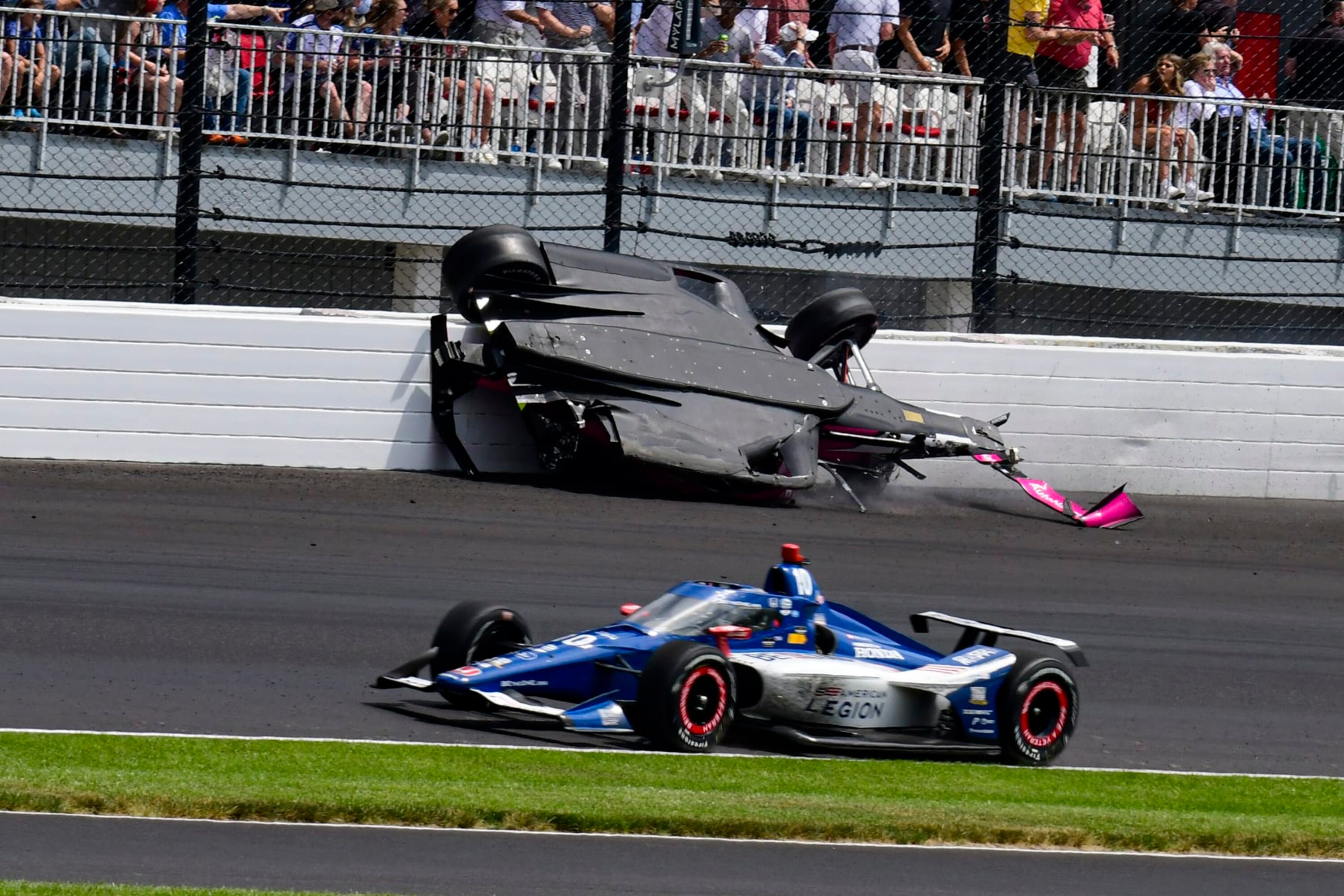 IndyCar to Investigate Wheel That Flew over Fans at Indianapolis 500 ...