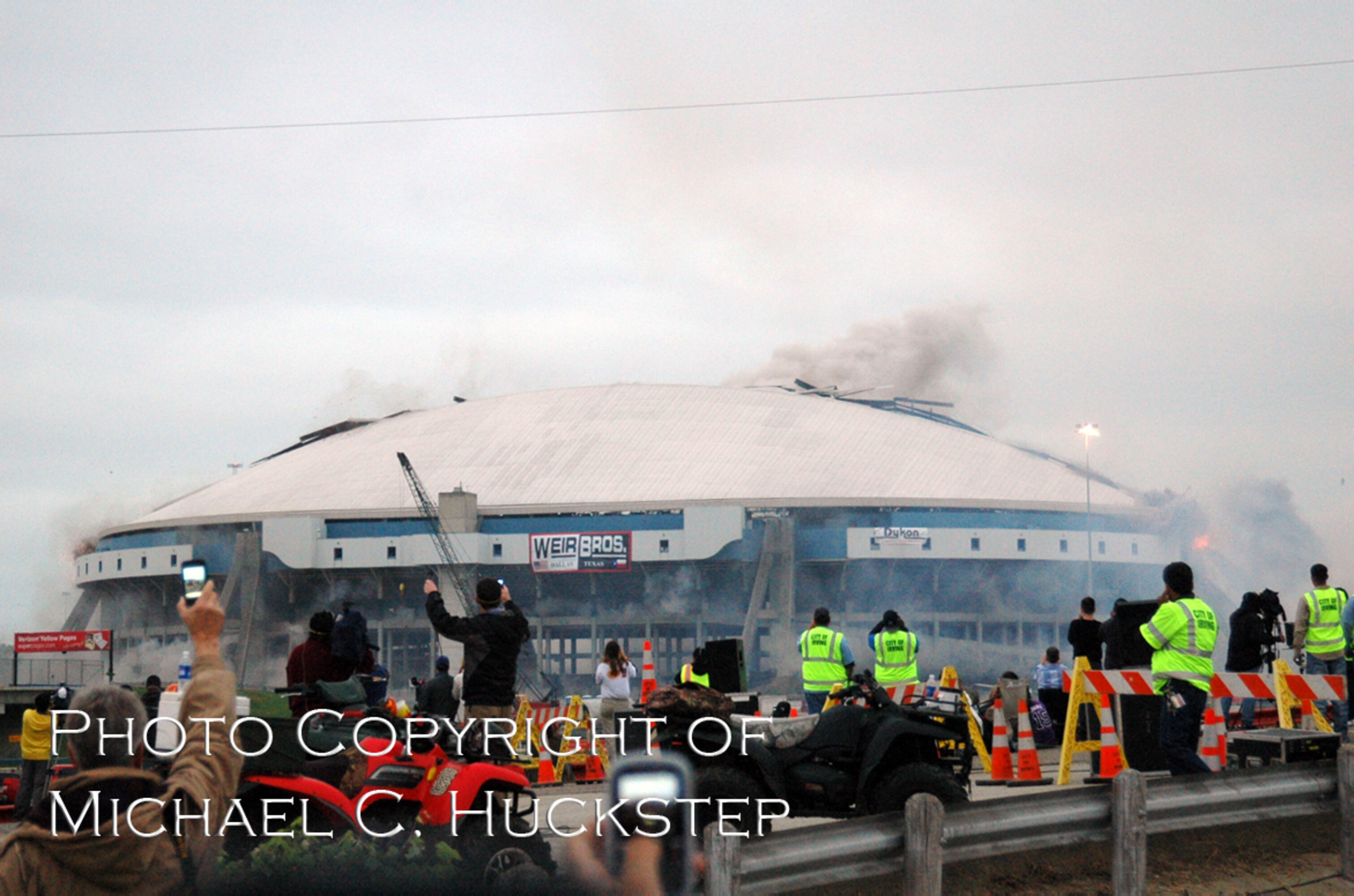 Bleacher Report's Exclusive Coverage of the Texas Stadium Implosion