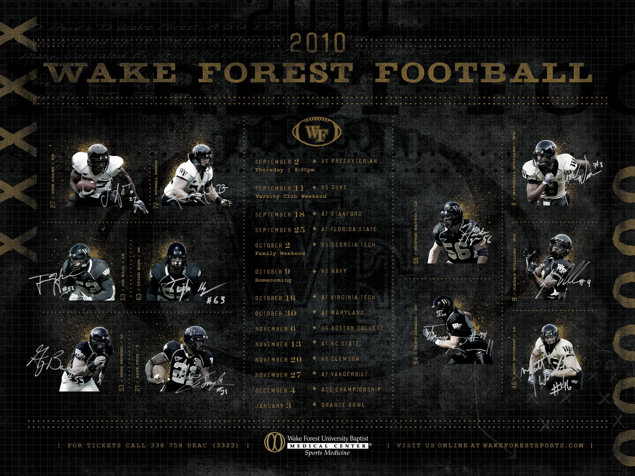 Ranking College Football's Top 50 Teams with Schedule Posters