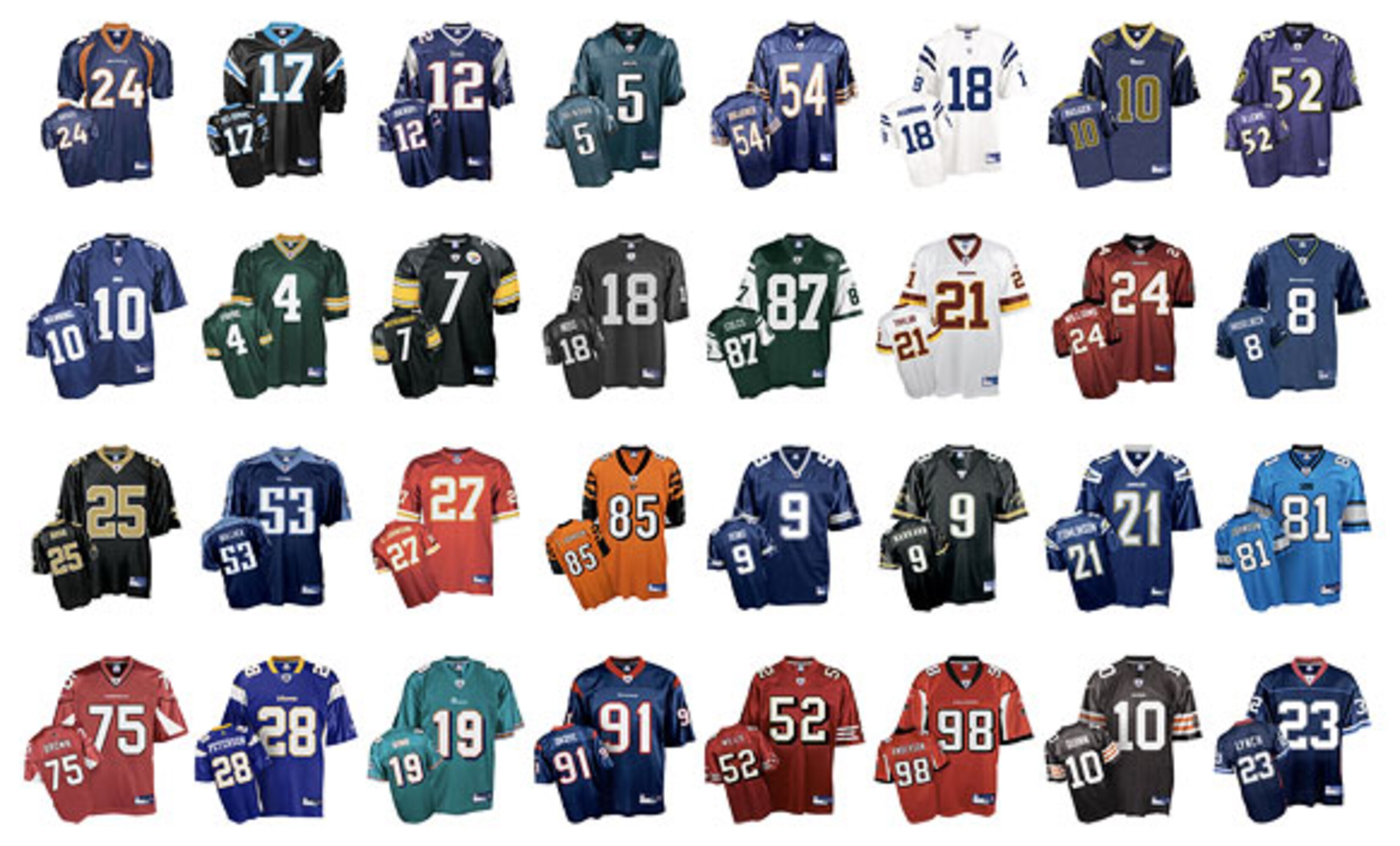 All-Time Greatest NFL Players By Jersey Numbers: 1-10