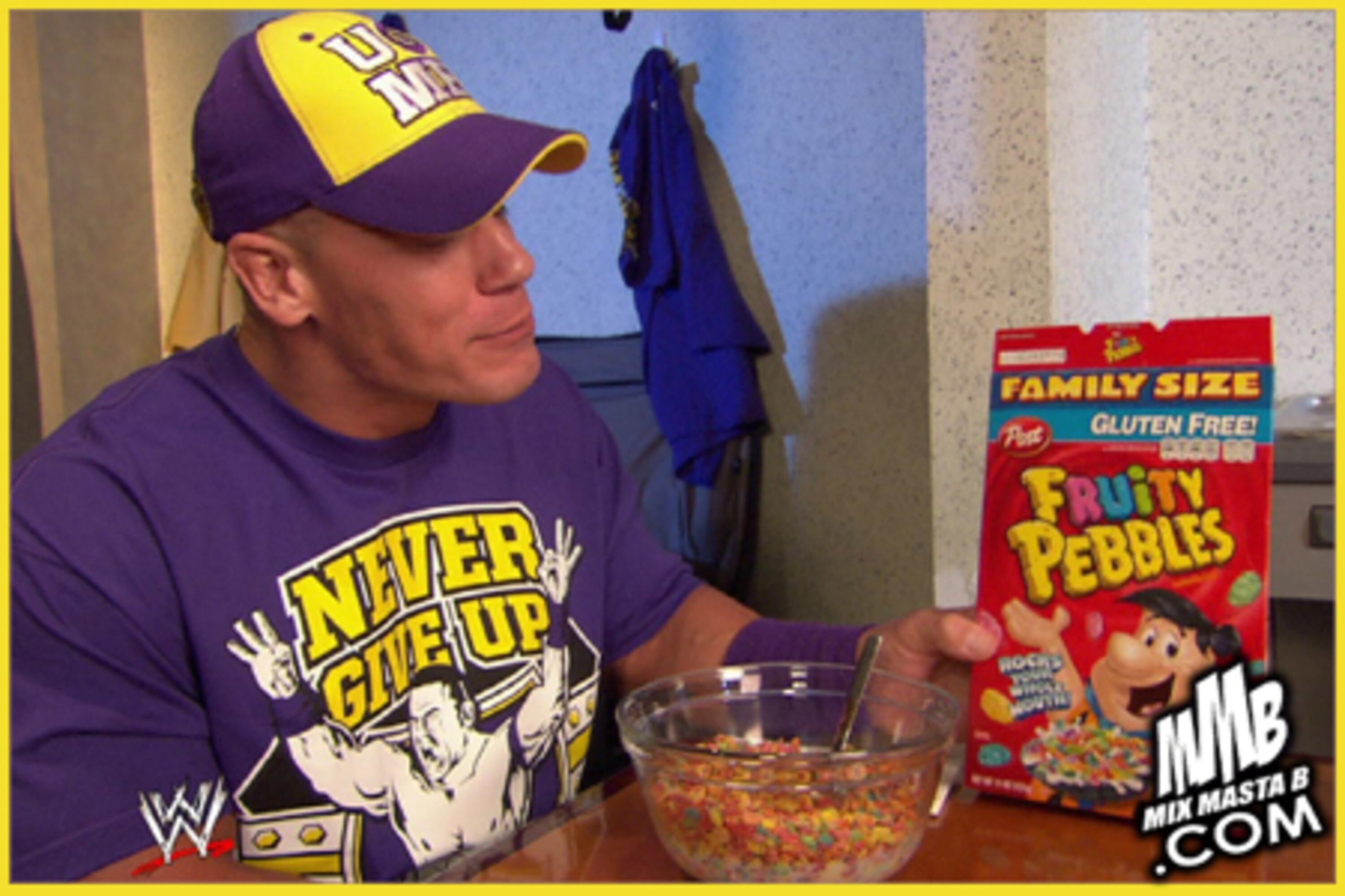WWE: John Cena and 15 Other Wrestling Fruity Pebbles
