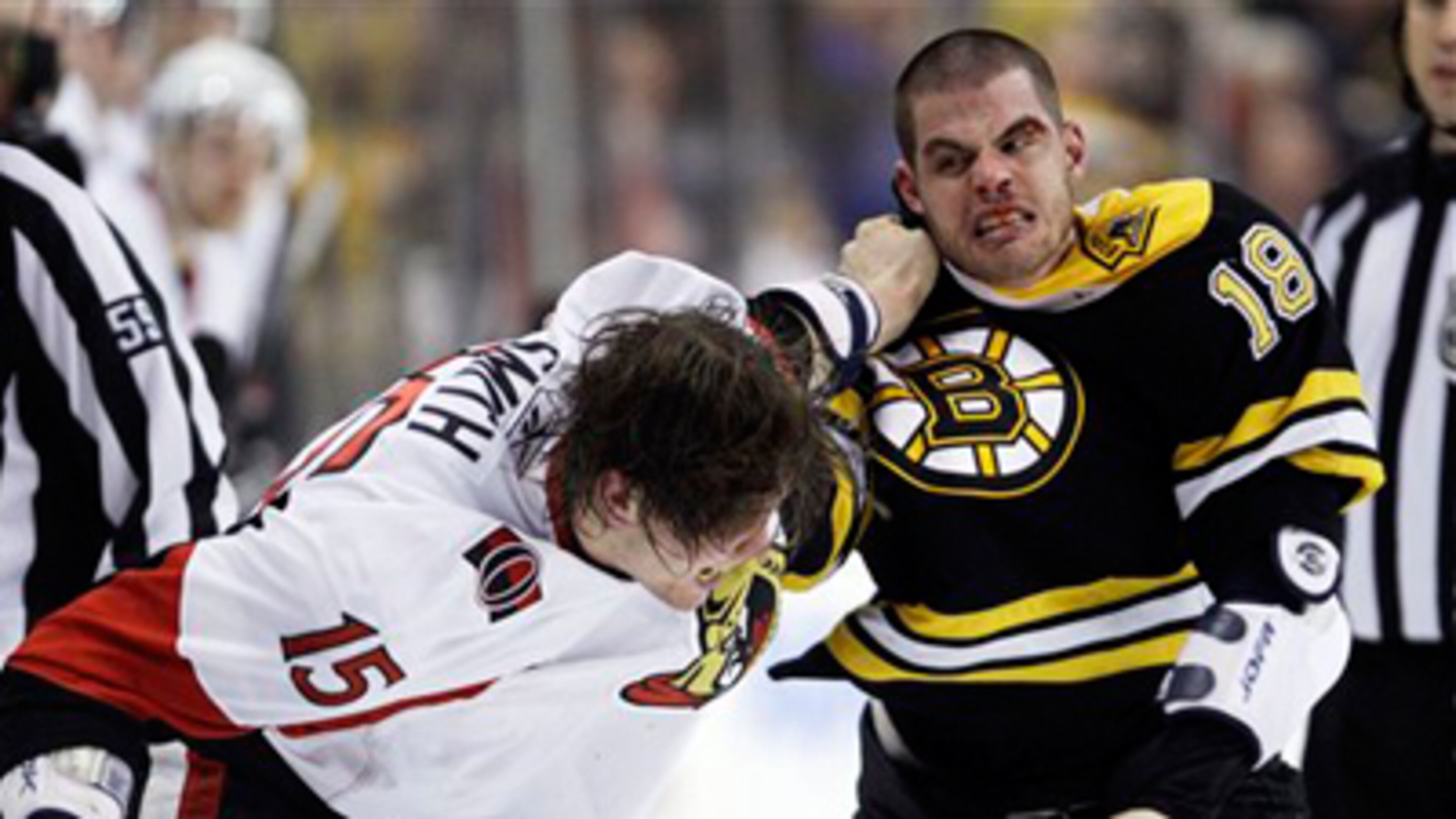 2011 NHL Playoffs: Nathan Horton vs. Zack Smith and the Top 5 Fights of ...