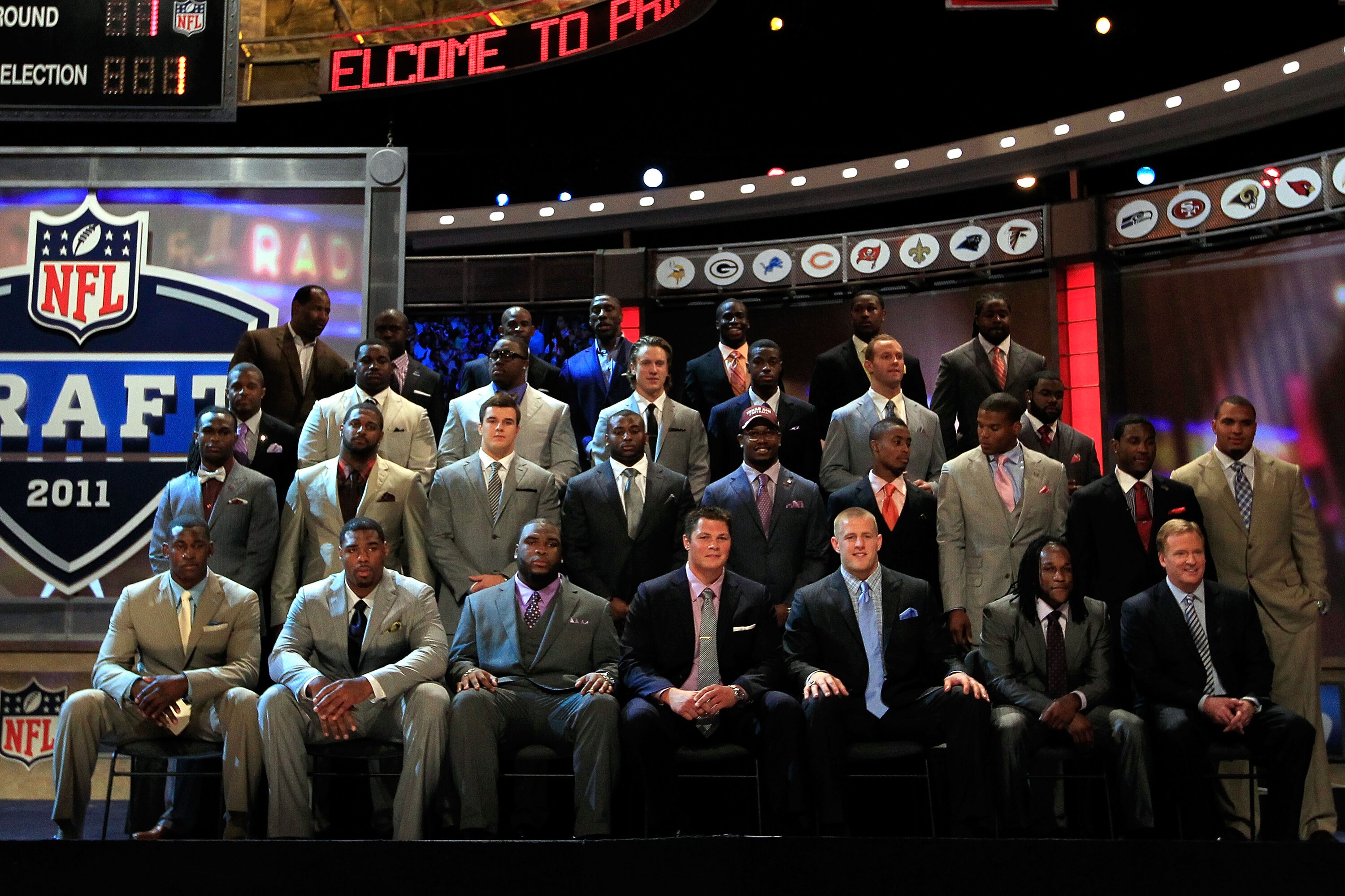 2011 NFL Draft Results: Grades for the Draft Day Suits