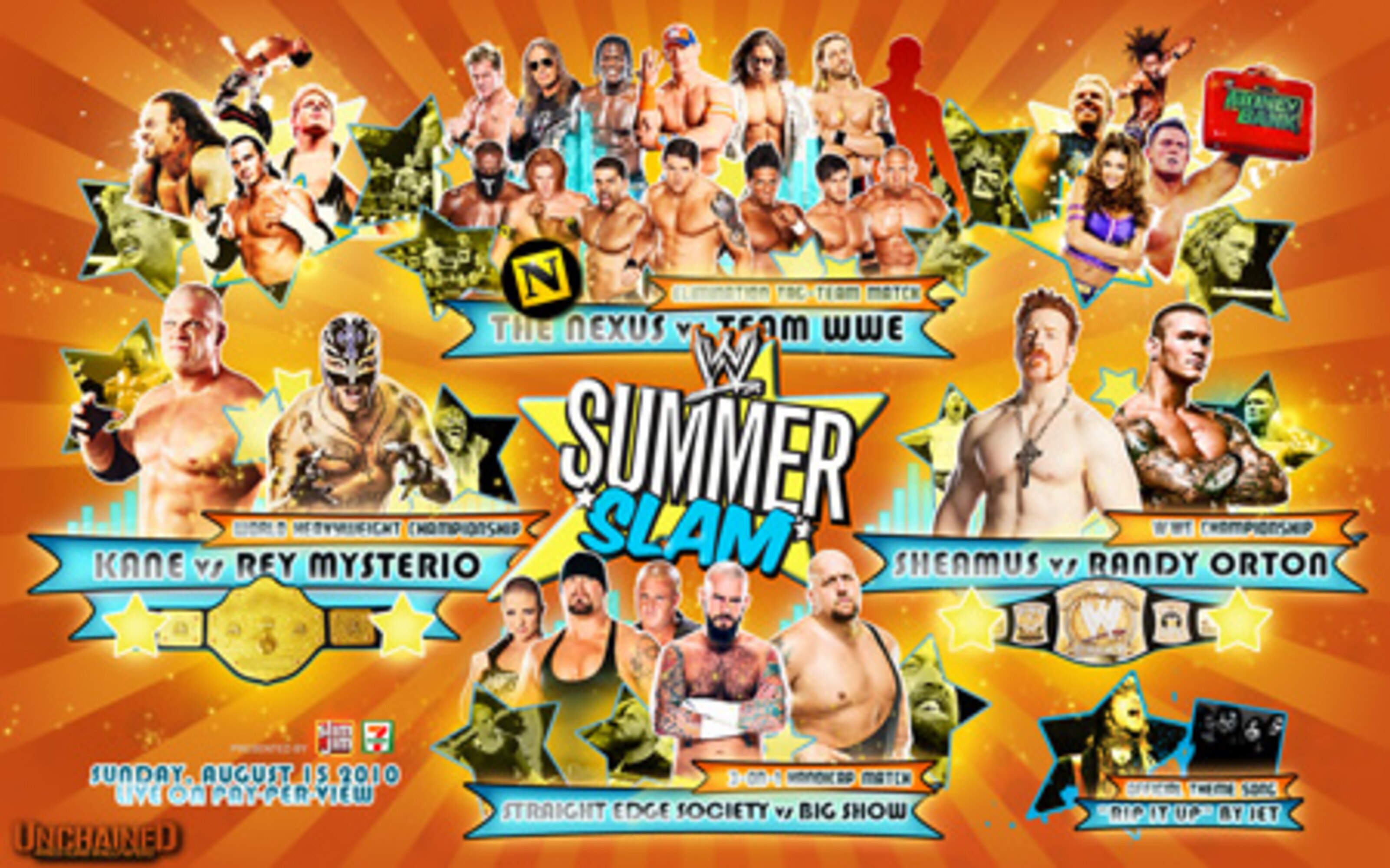 summerslam 2011 poster