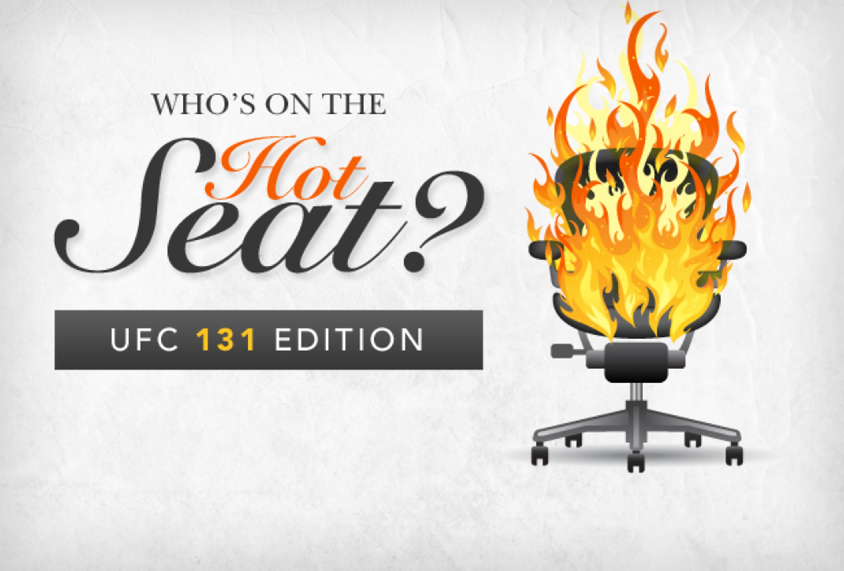 UFC 131 Fight Card Analysis: Who's on the Hot Seat?