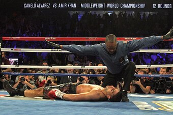 canelo knocks out khan