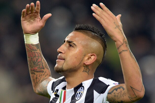 arturo vidal without mohawk