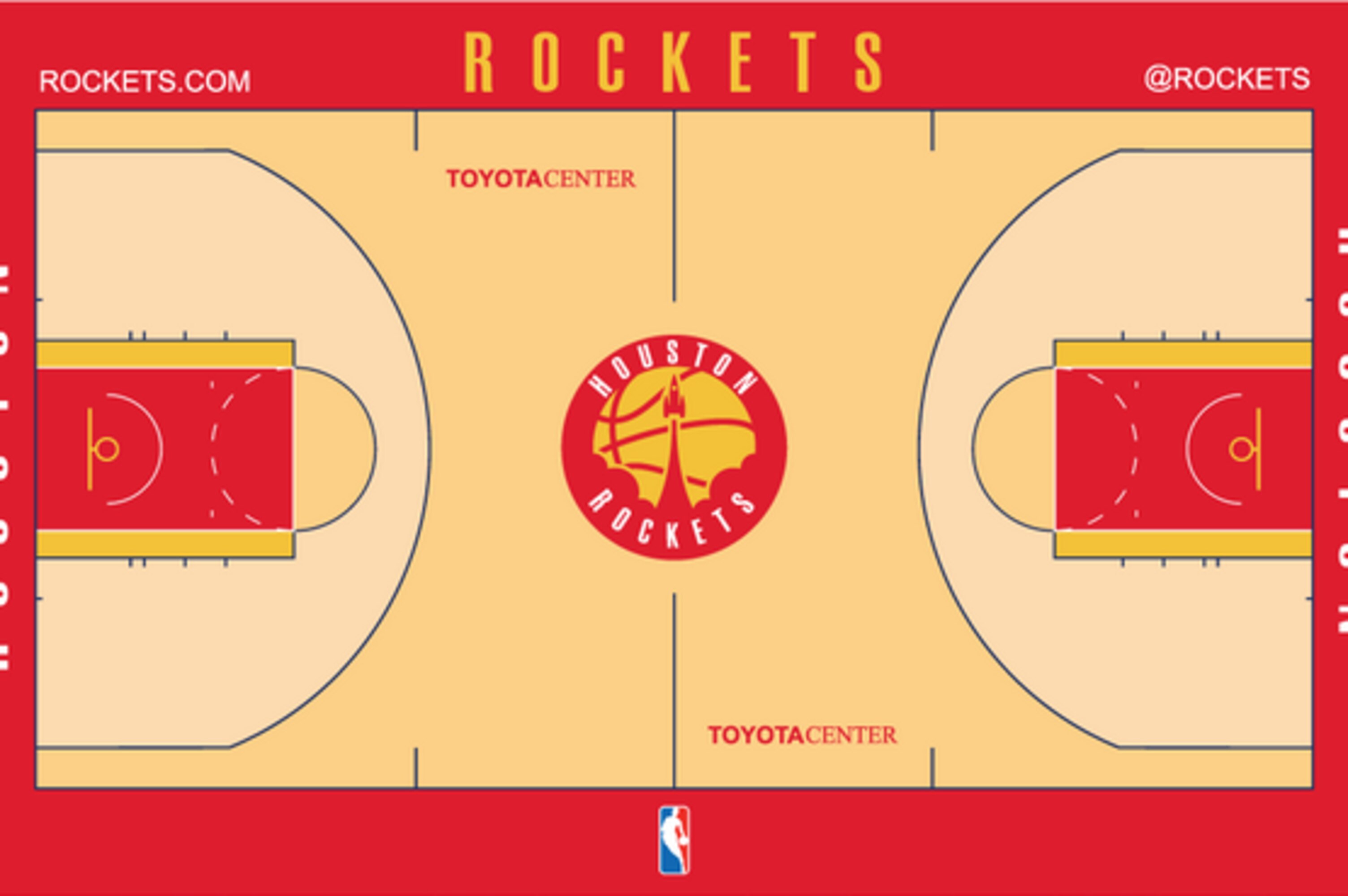 Redditor Redesigns NBA Courts and Logos for Bucks, Warriors, Rockets ...