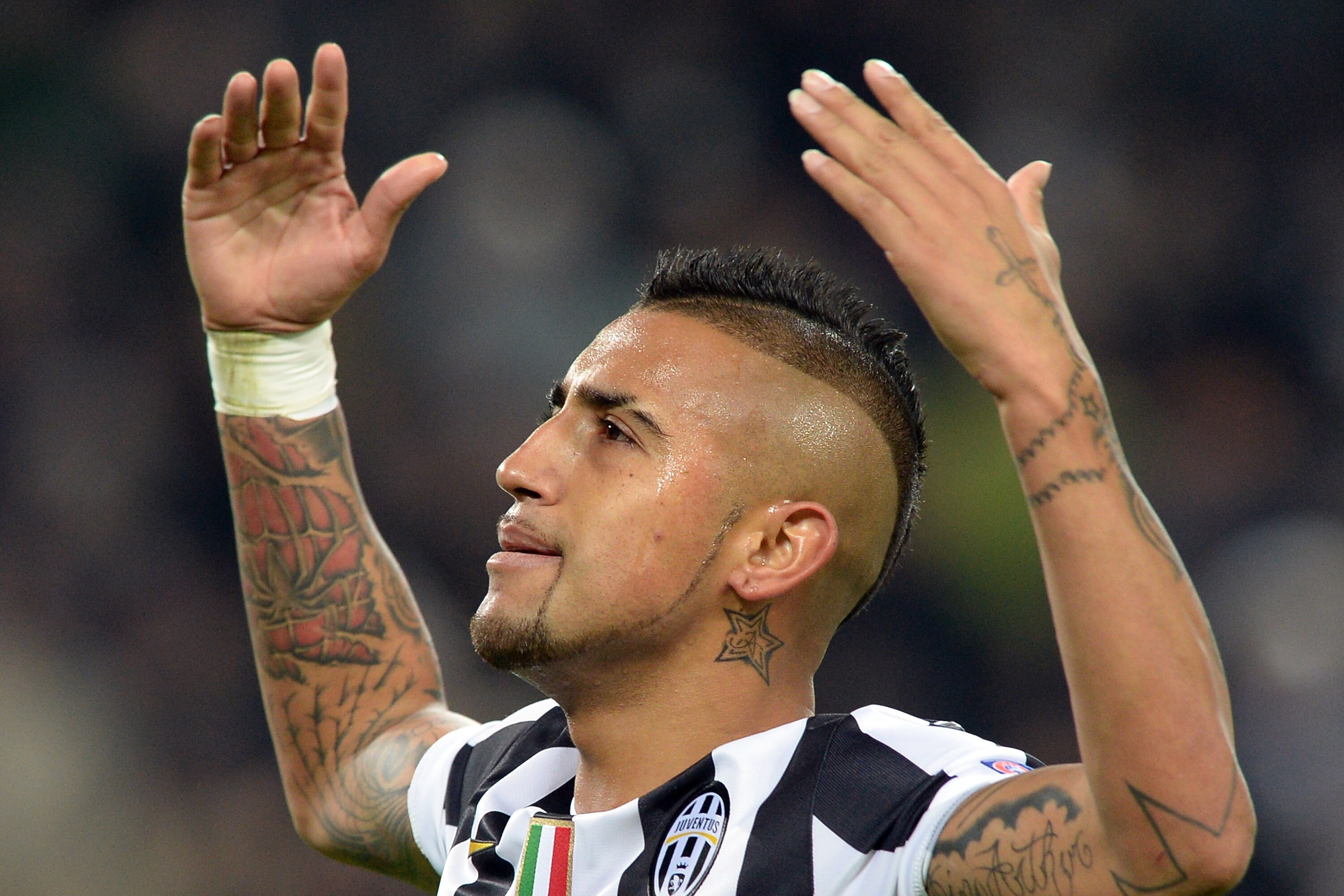 arturo vidal mohawk