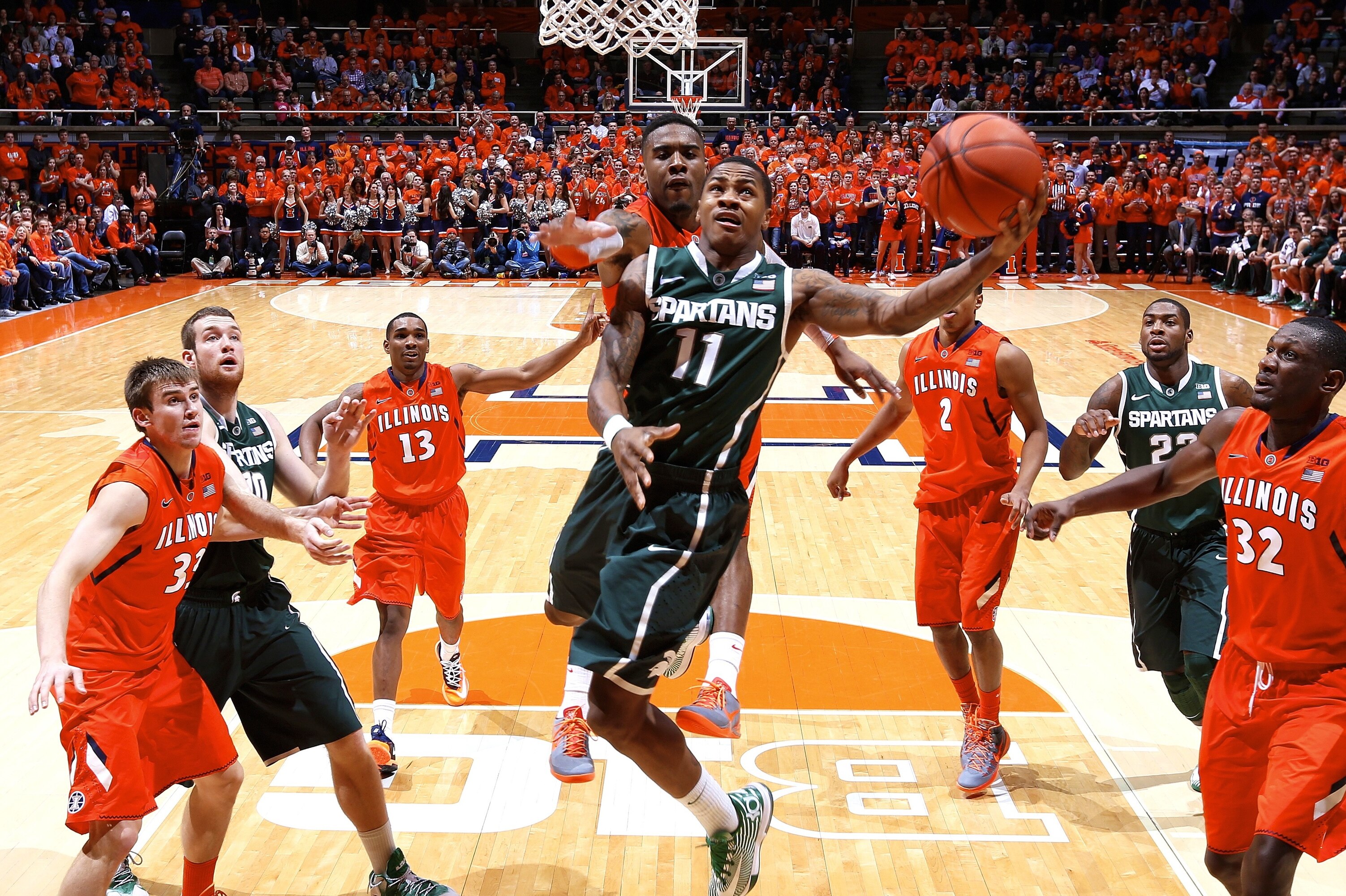 Michigan State Basketball: How the Spartans Are Winning Without Adreian ...