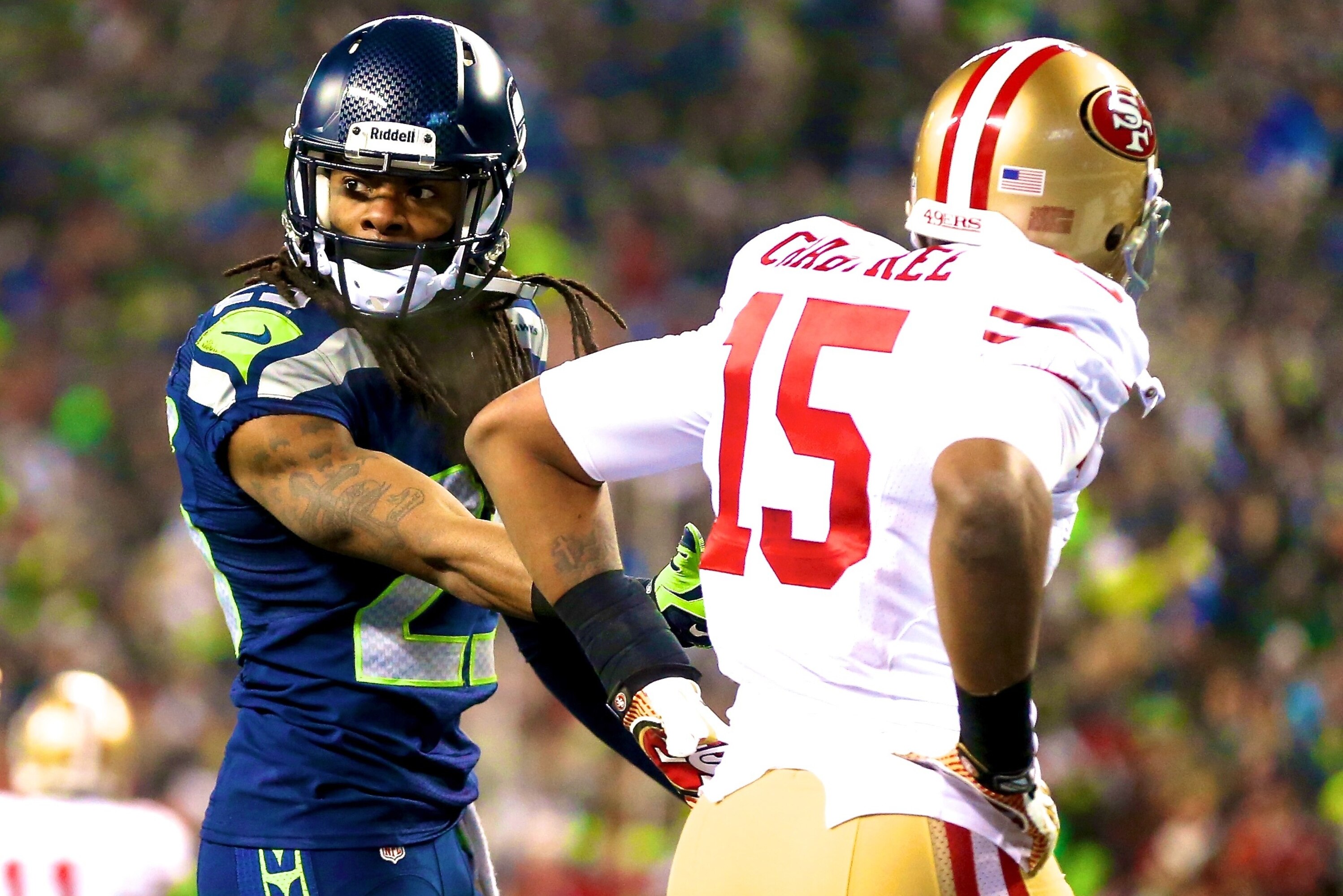 michael crabtree richard sherman