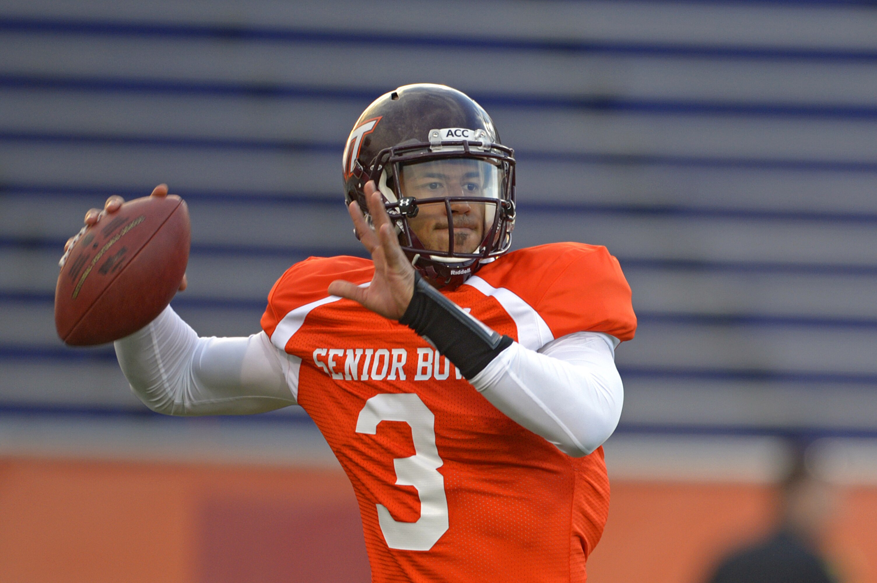 NFL Draft 2014: Logan Thomas' Draft Stock Mirrors His on-Field Play
