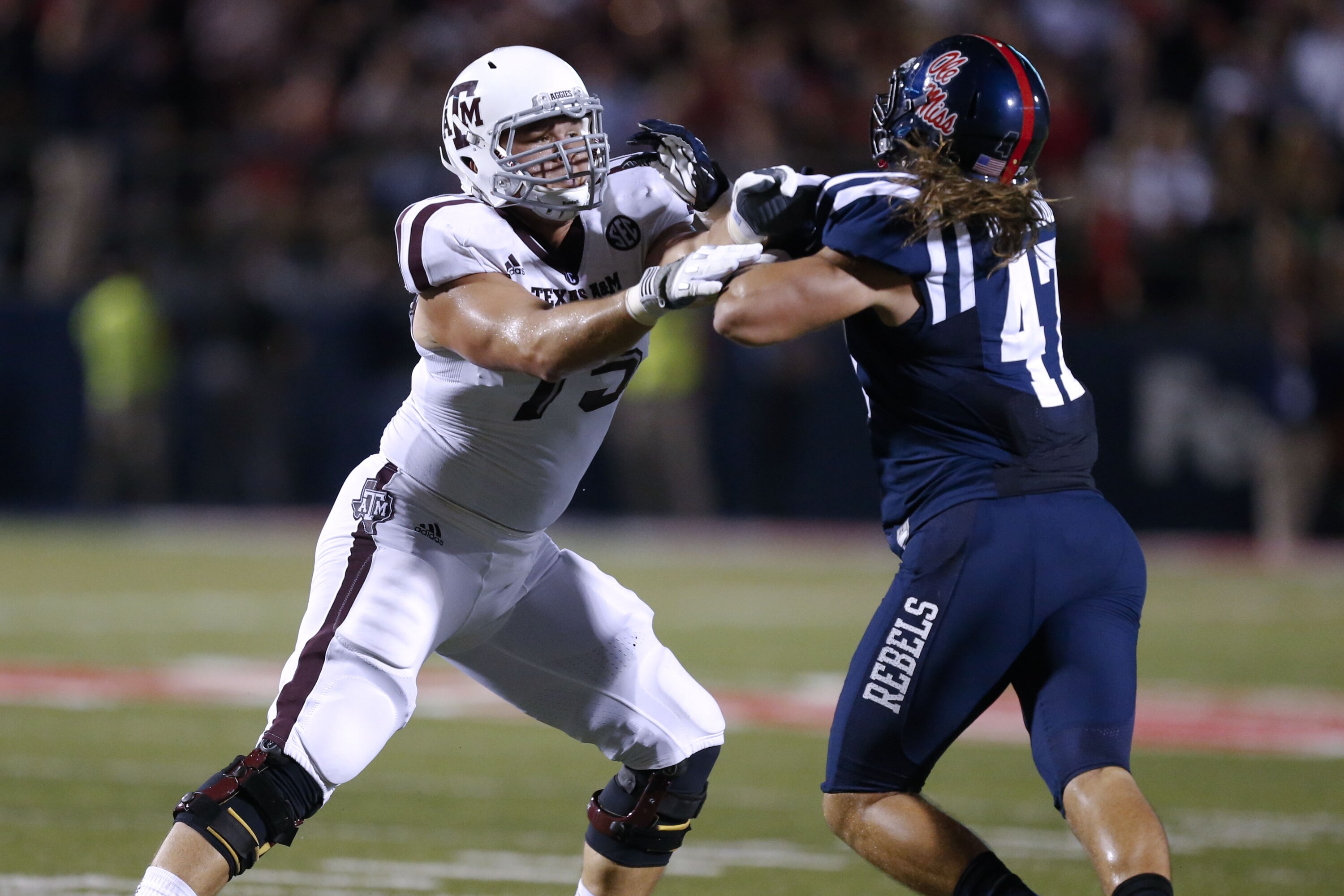 Jake Matthews NFL Draft 2014: Highlights, Scouting Report for Atlanta ...