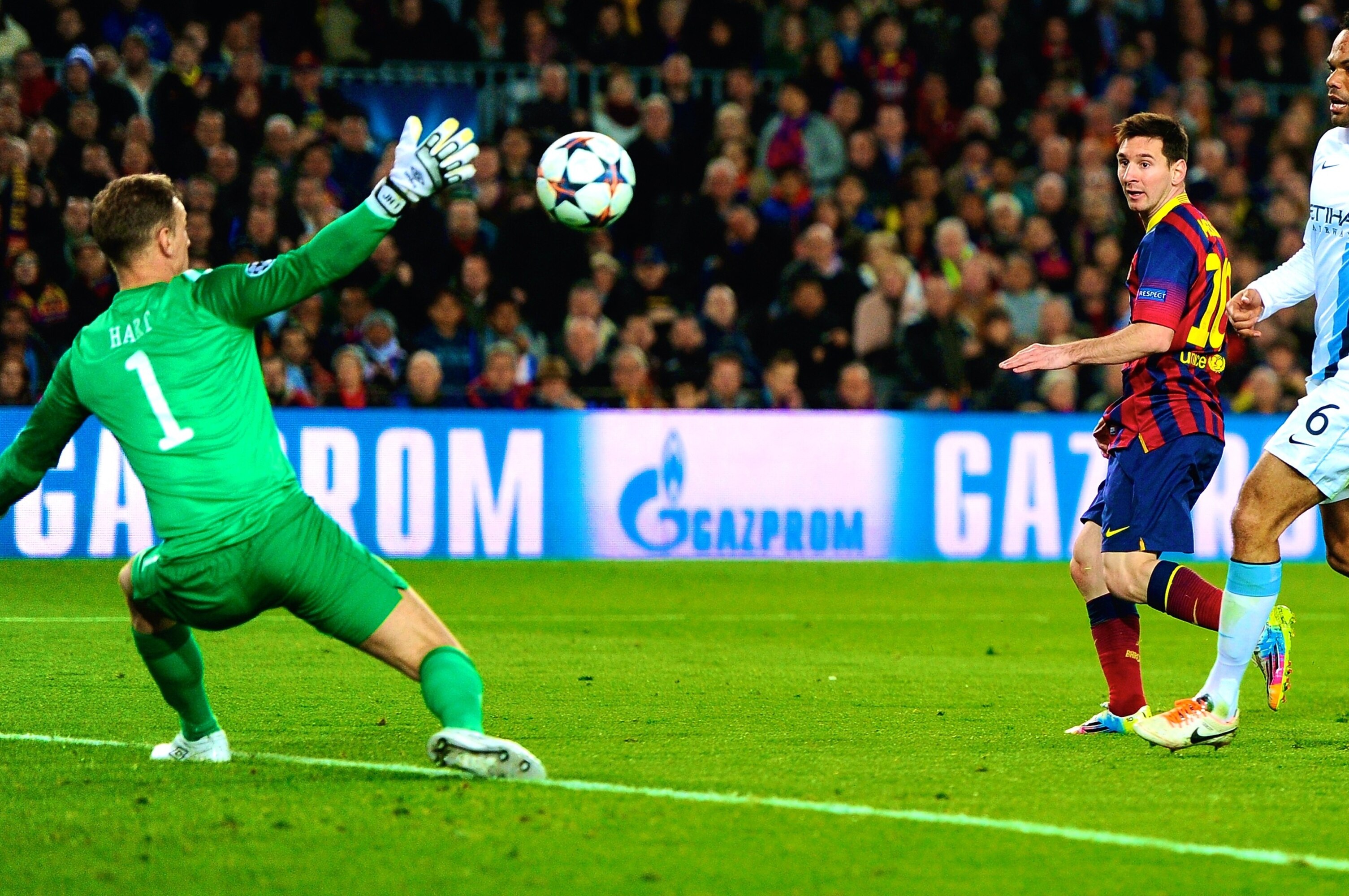 Lionel Messi Breaks Record for Most Champions League Goals for Single Club