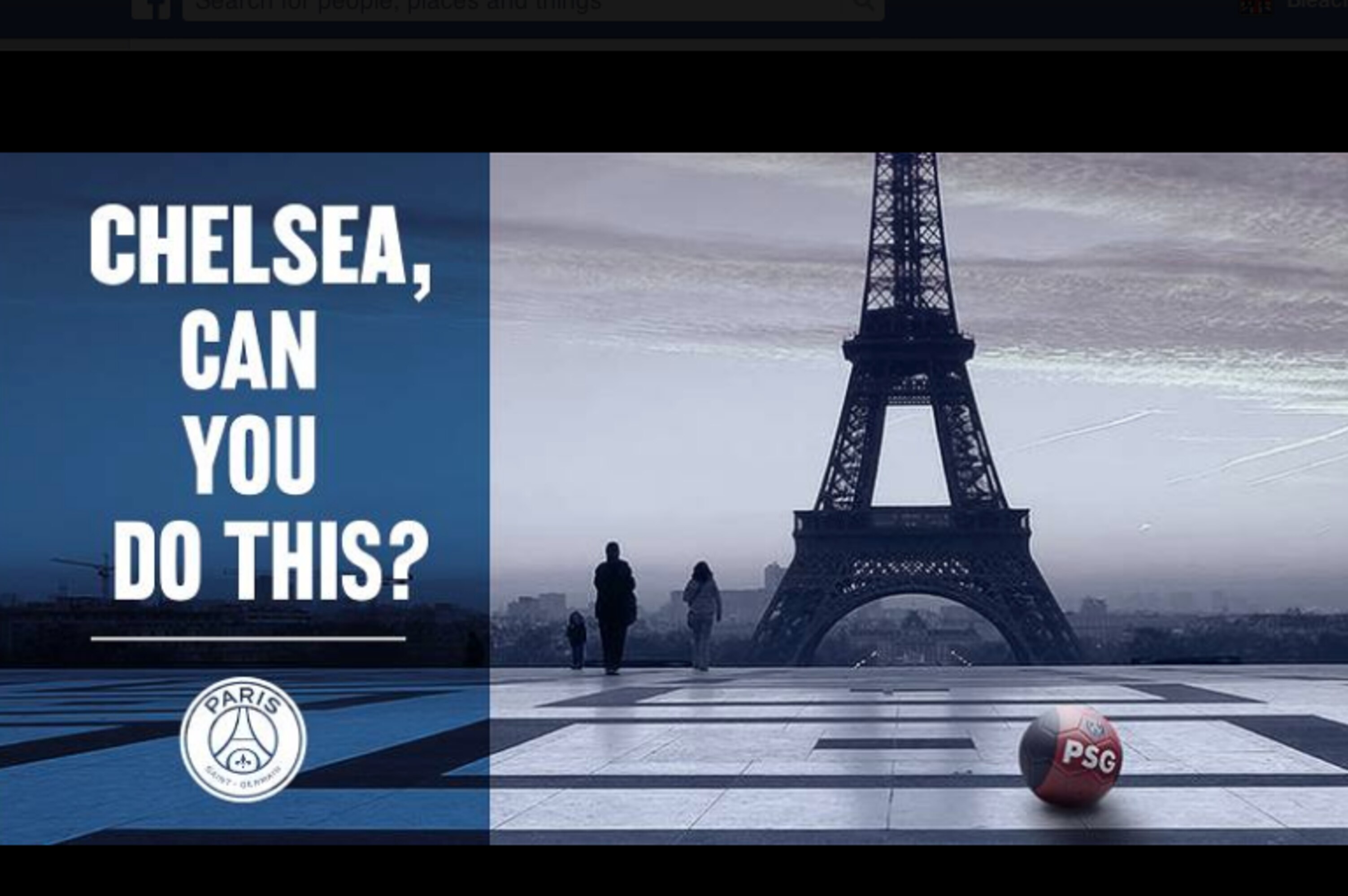 PSG, Chelsea Official Accounts Banter on Twitter and Facebook Before ...