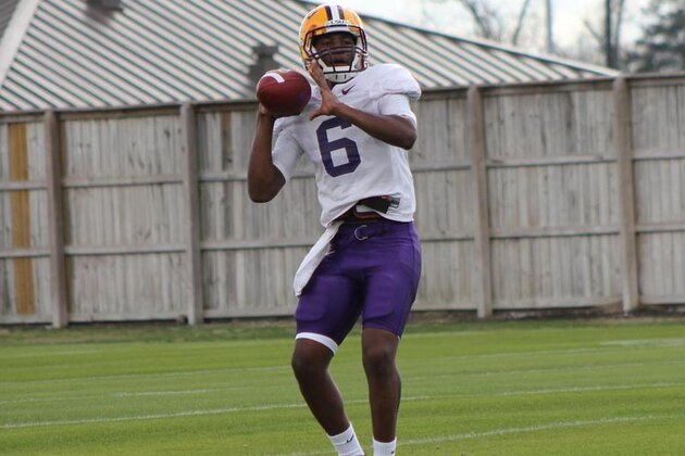 LSU Football: Tigers' QB Job Is Brandon Harris' to Lose