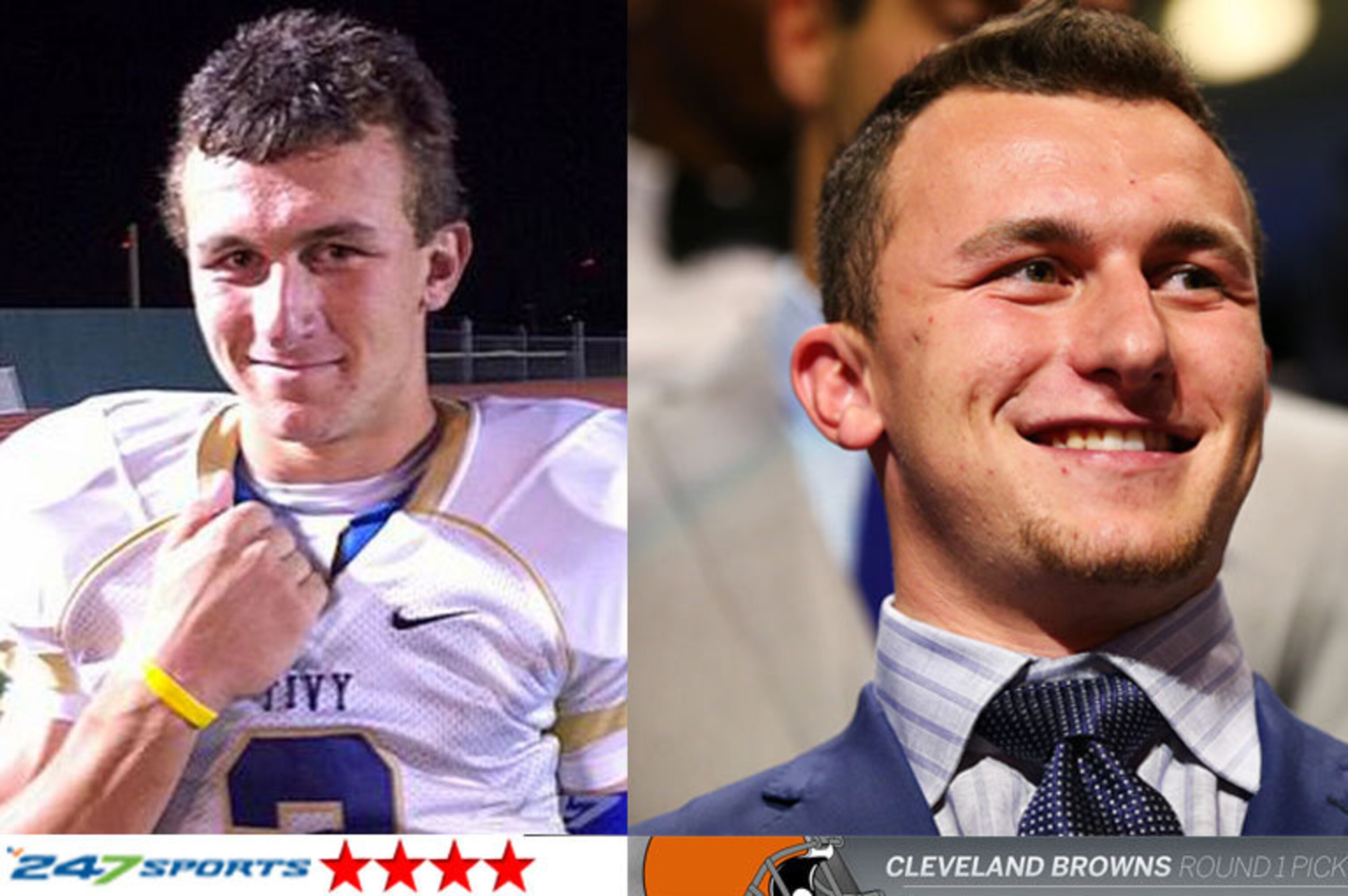 1st-Round NFL Draft Picks Then and Now