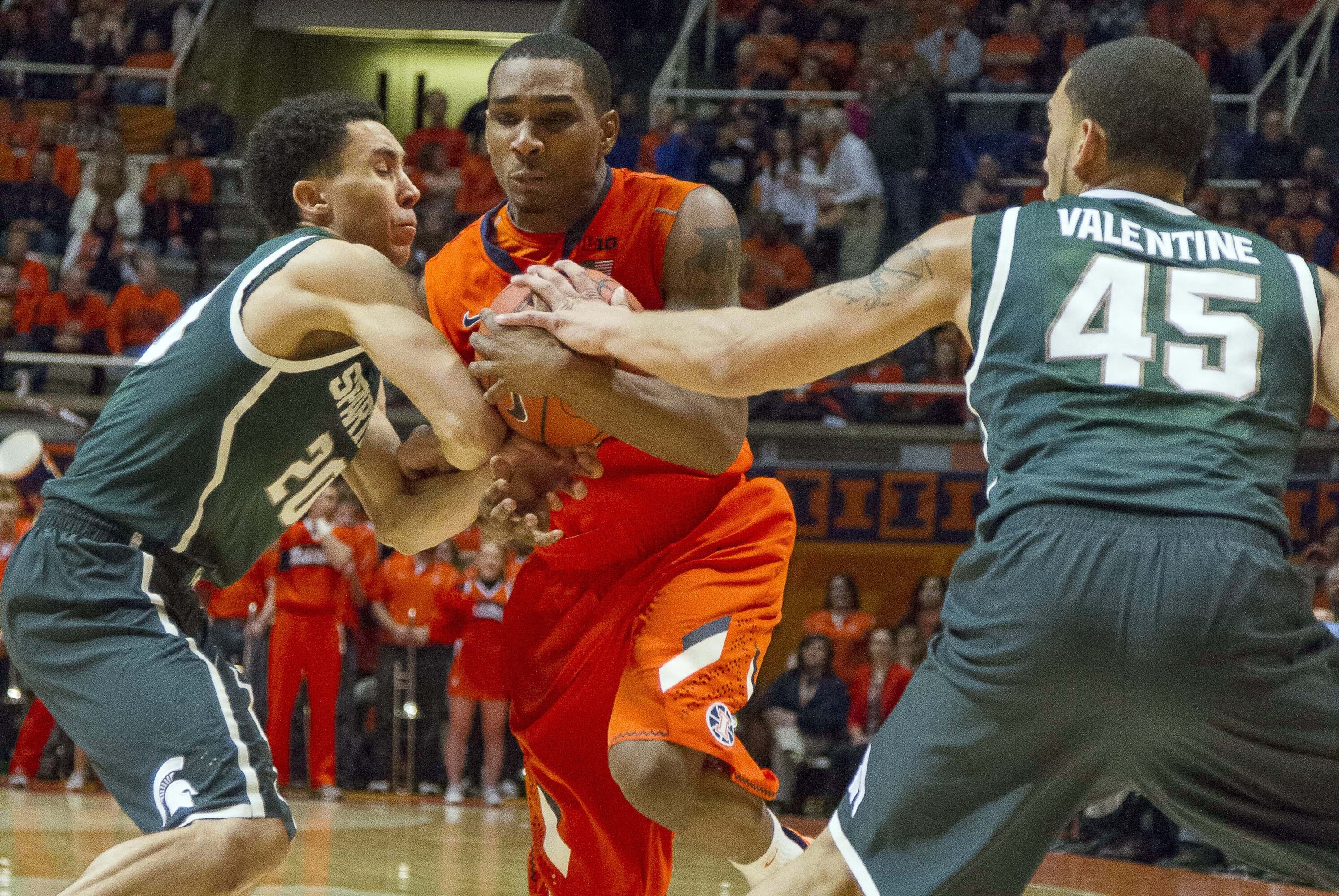 Michigan State Basketball: Spartans' Best Starting Lineup for 2014-15