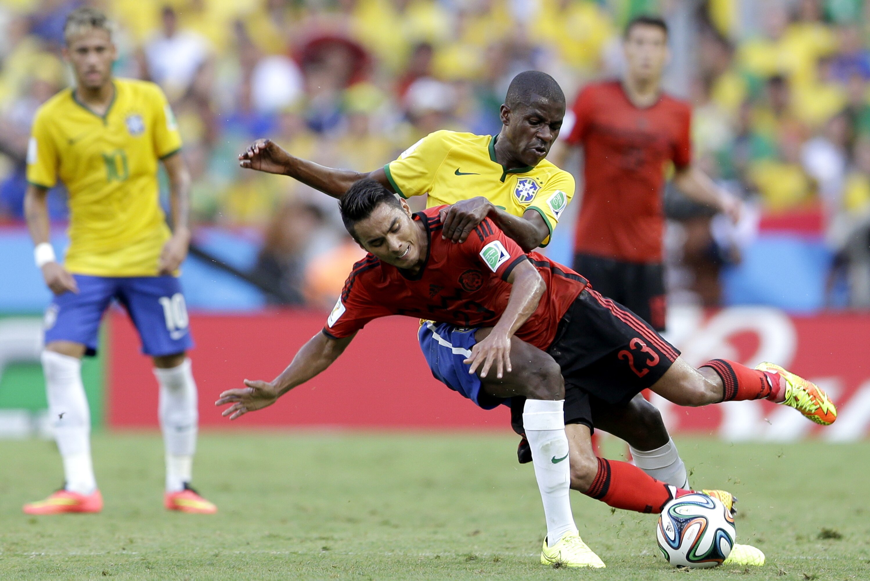 Brazil vs. Mexico: Live Player Ratings for Both Sides