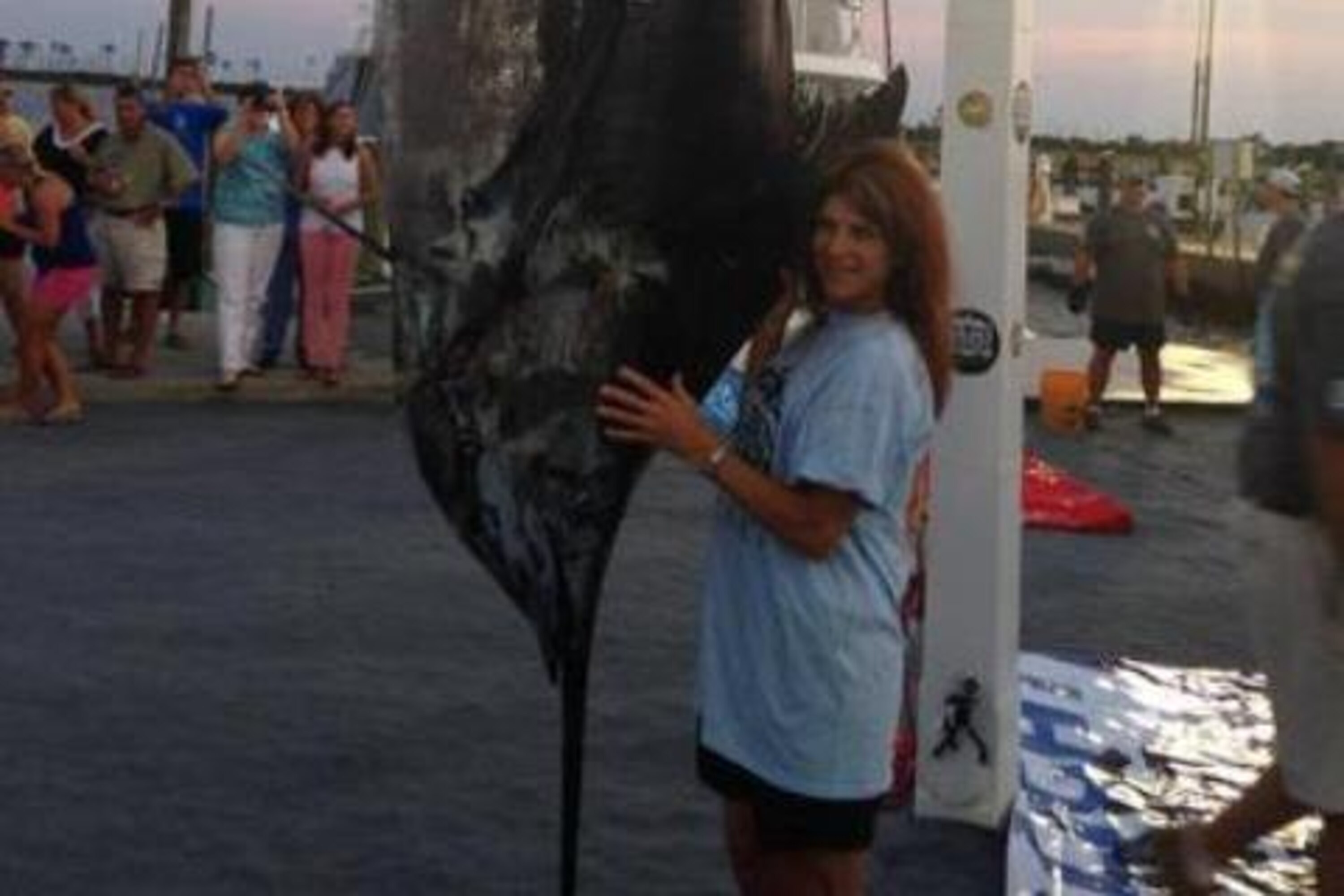 Alabama Woman Wins 3-Hour Battle with 843-Pound Blue Marlin
