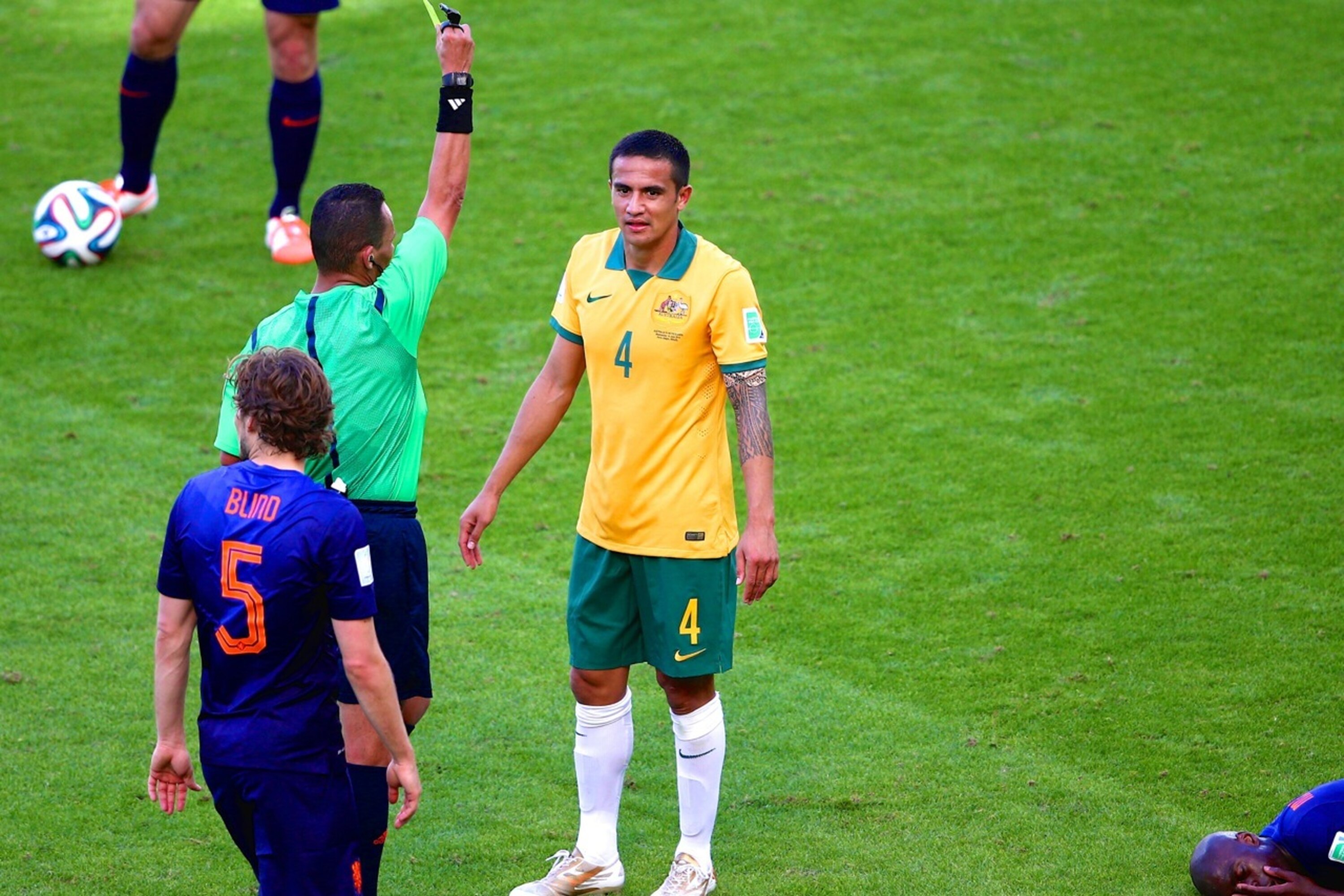 Twitter Reacts as Tim Cahill Picks Up Match Ban for Yellow Card vs ...