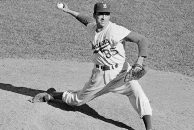 Sal "The Barber" Maglie Finished Just a Little off the Top in 1956