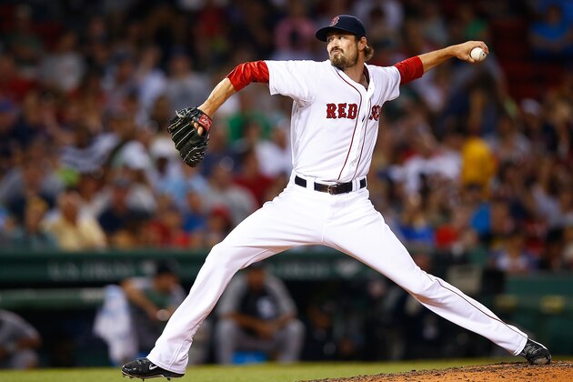 Andrew Miller Hinting at Future as Boston Red Sox Closer