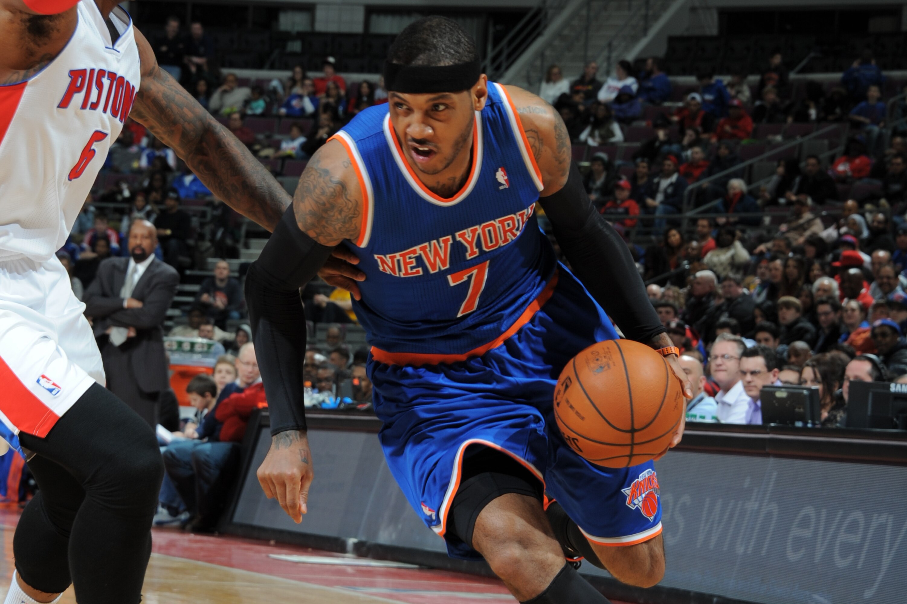 Can Carmelo Anthony Follow Superstar Blueprint in NY Knicks Triangle ...