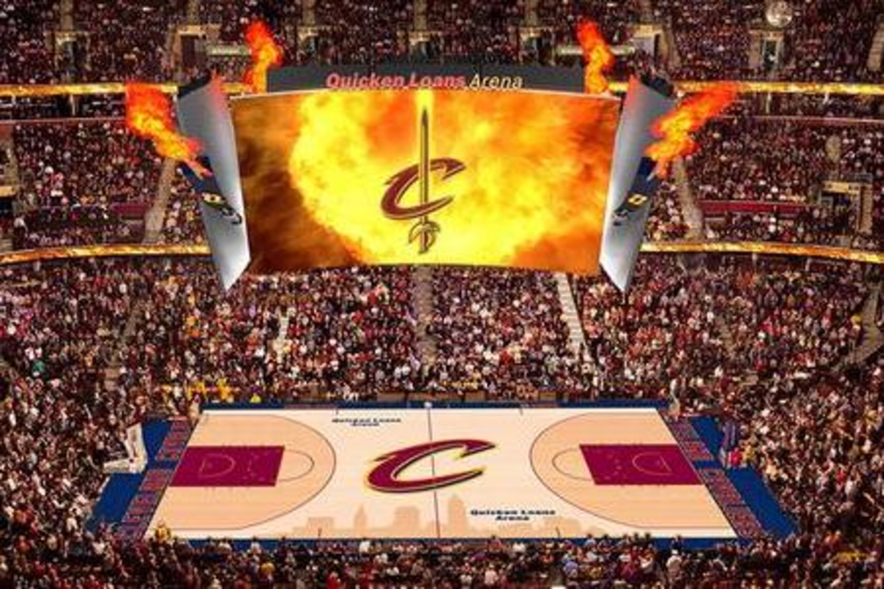 Cavaliers Announce Quicken Loans Arena Is Now Home to NBA's Biggest ...