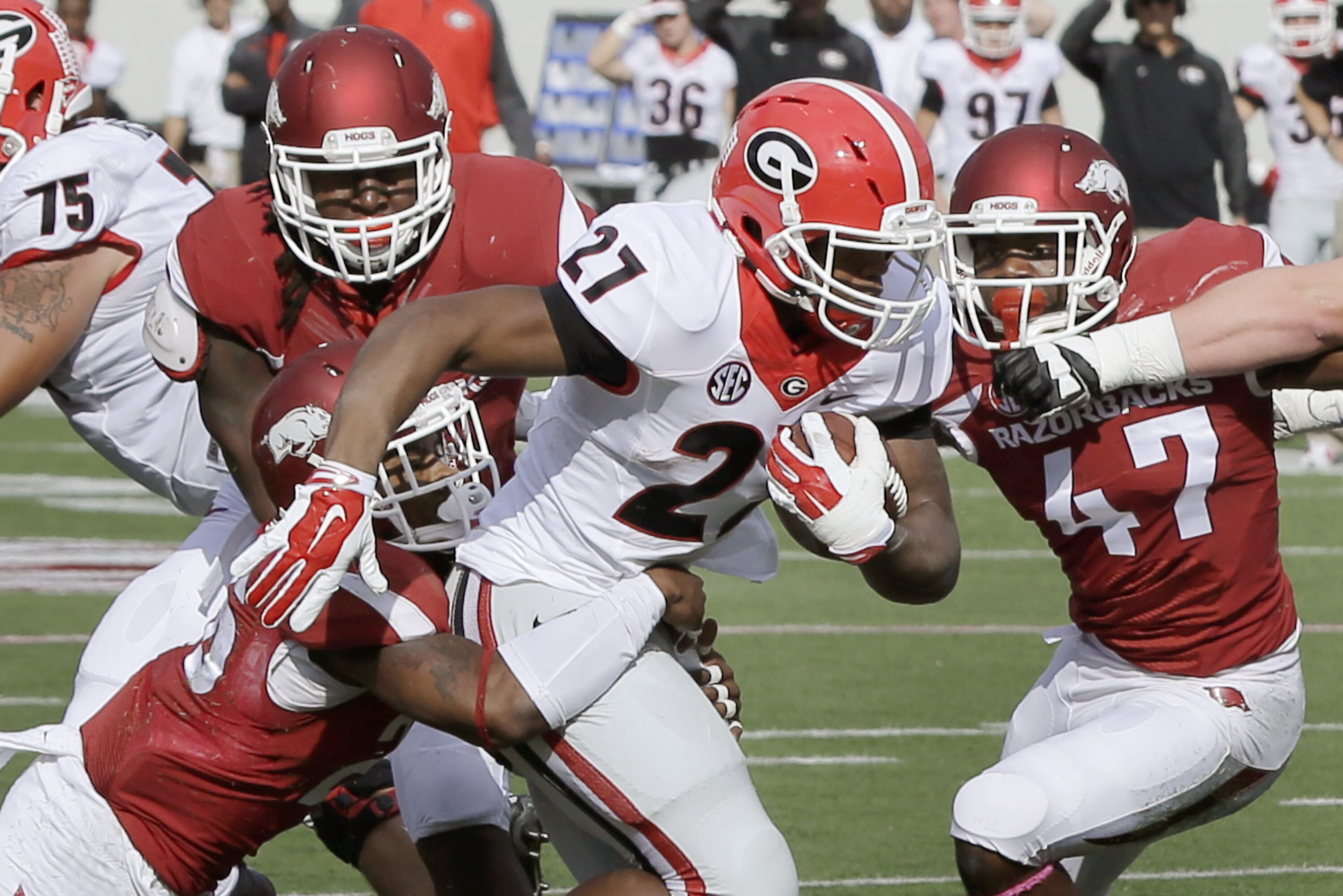 Georgia RB Nick Chubb Is Not the Next Todd Gurley, He May Be Better