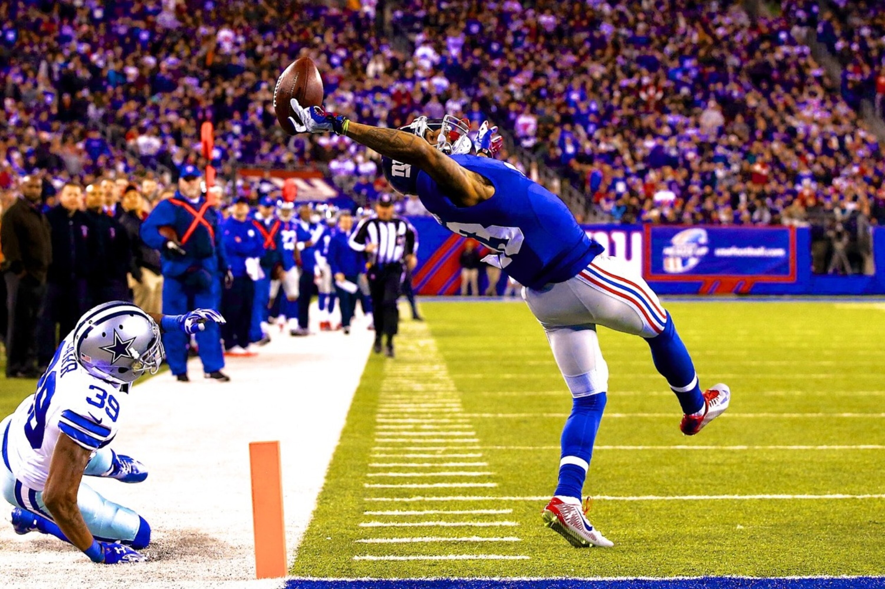 Sunday's Craziest Play: Odell Beckham Jr. Makes Ridiculous 1-Handed TD ...