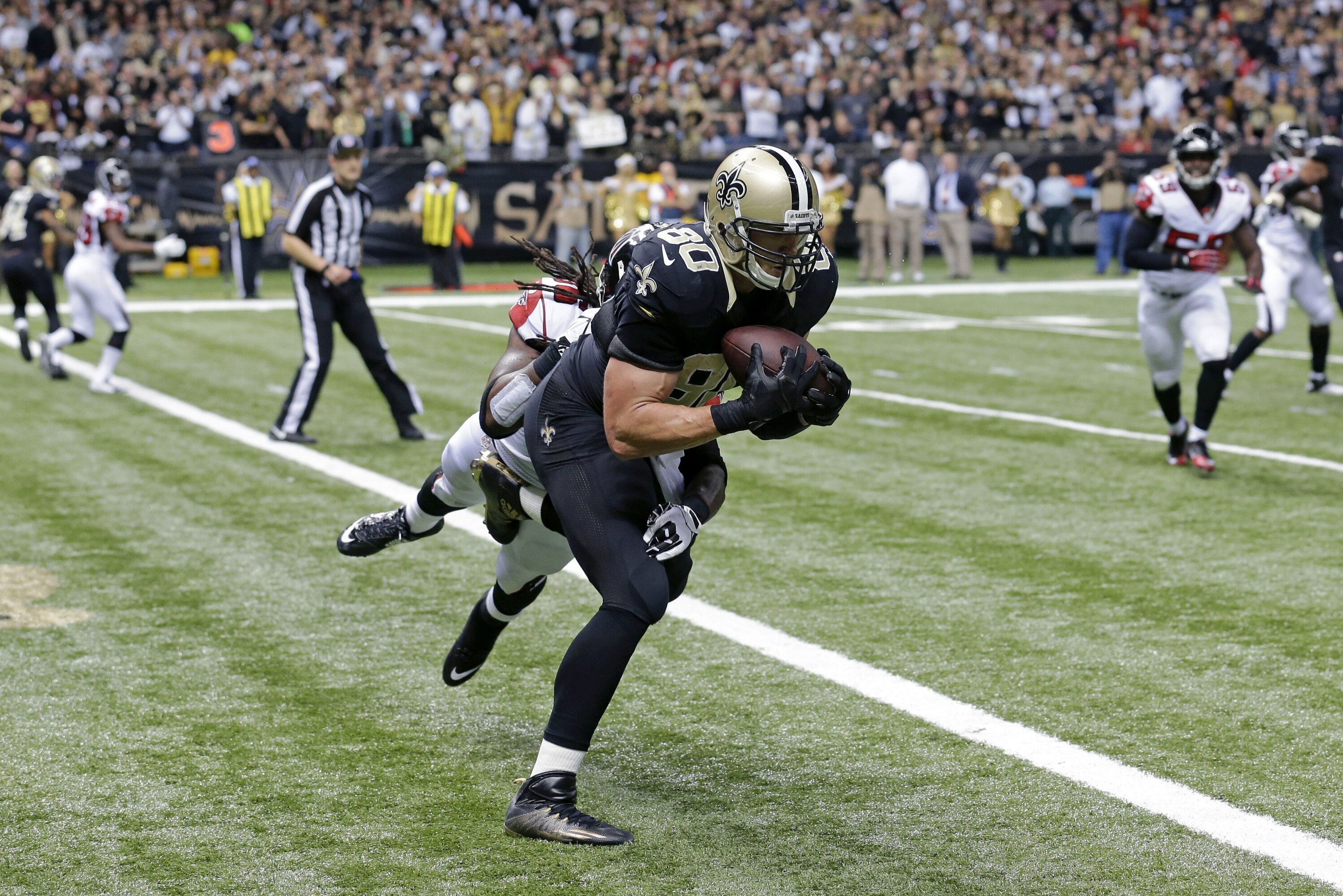 Was Saints' Jimmy Graham Robbed of TD vs. Falcons?