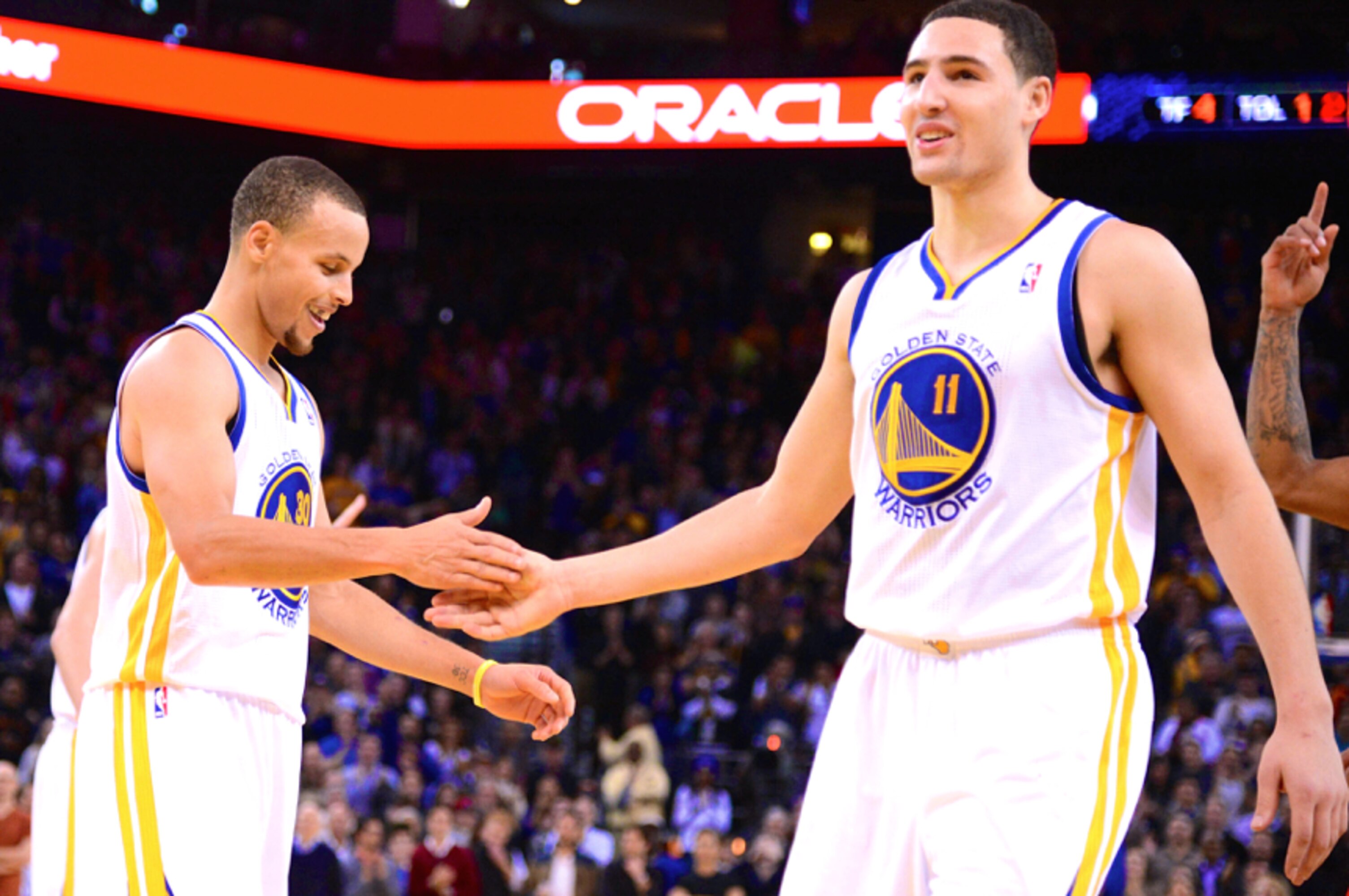 Stephen Curry and Klay Thompson on Pace to Be NBA's Best Backcourt Ever