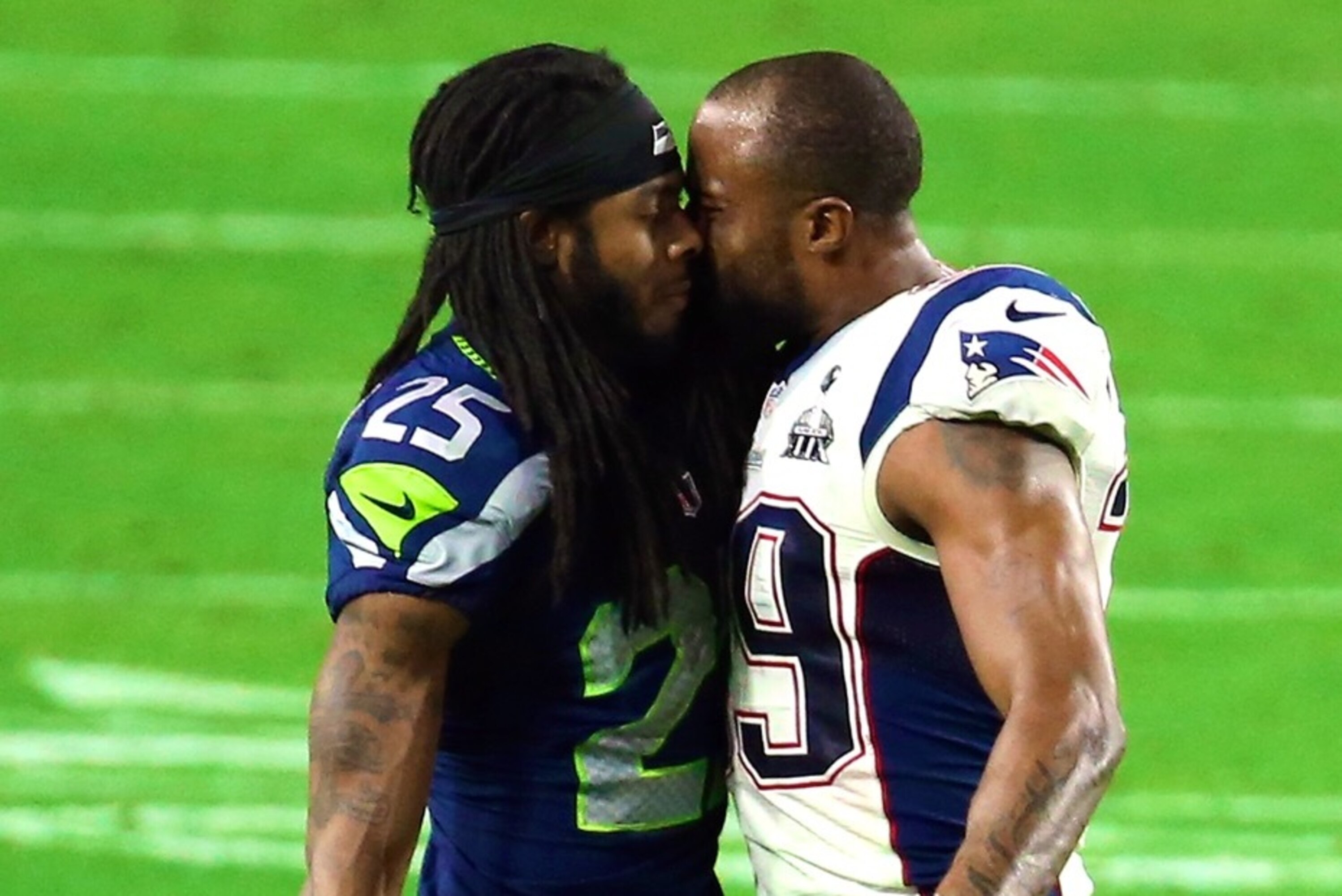 Richard Sherman and Brandon Browner Get Up Close and Personal After ...
