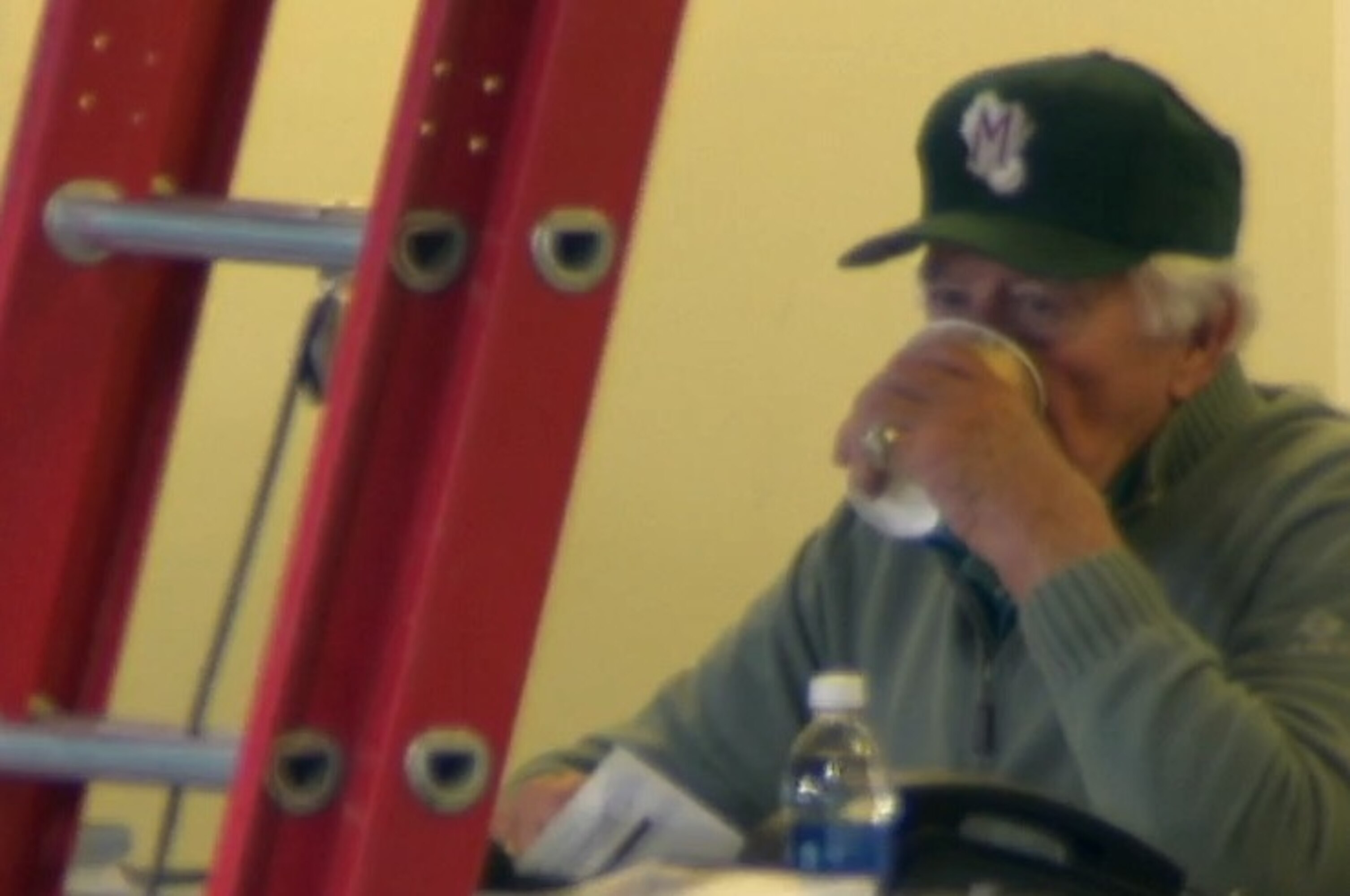 Bob Uecker and Joe Block Were Trapped in Broadcast Booth During Brewers ...