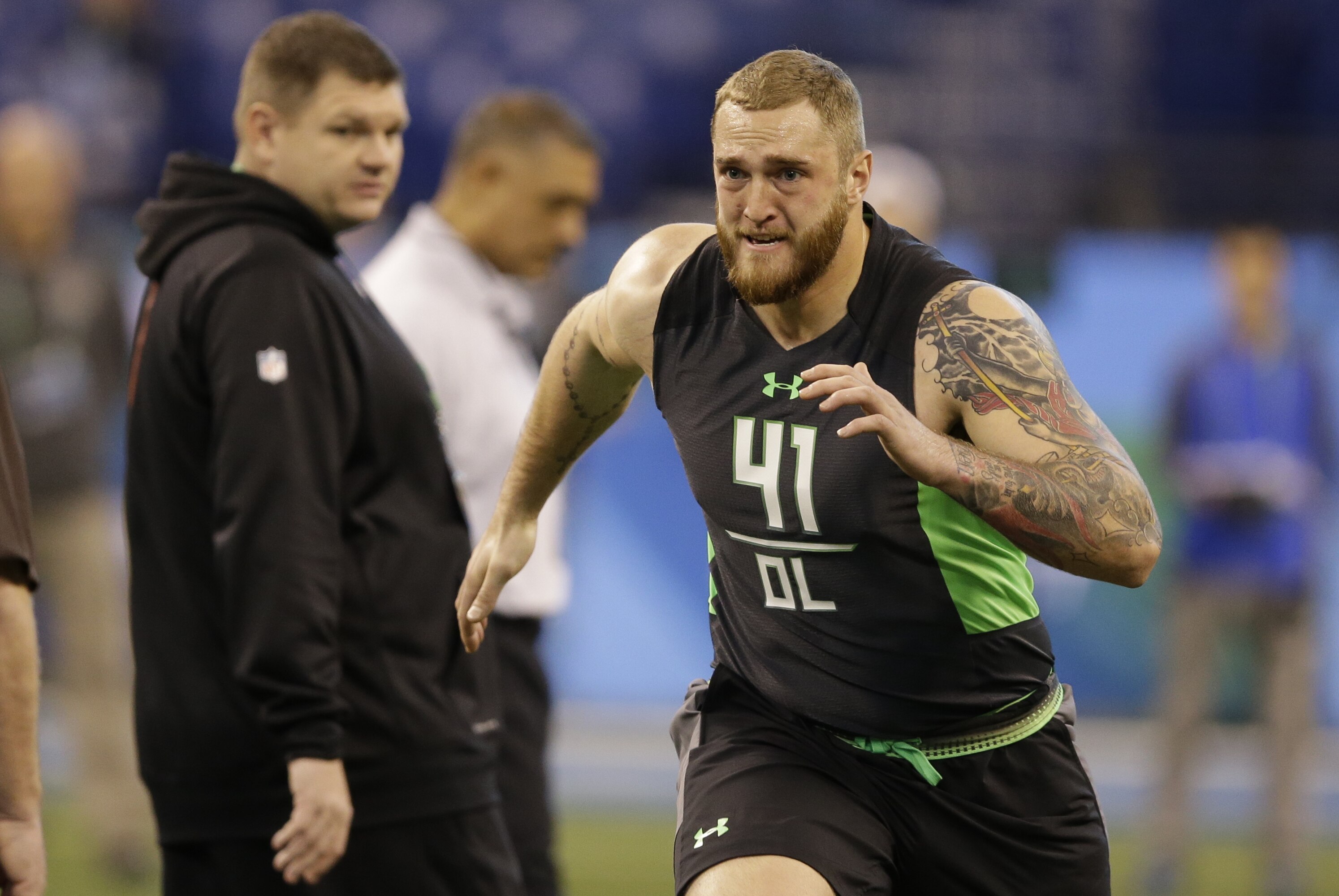 Workout Warrior Jason Spriggs Has Tools to Be an NFL Franchise Left Tackle