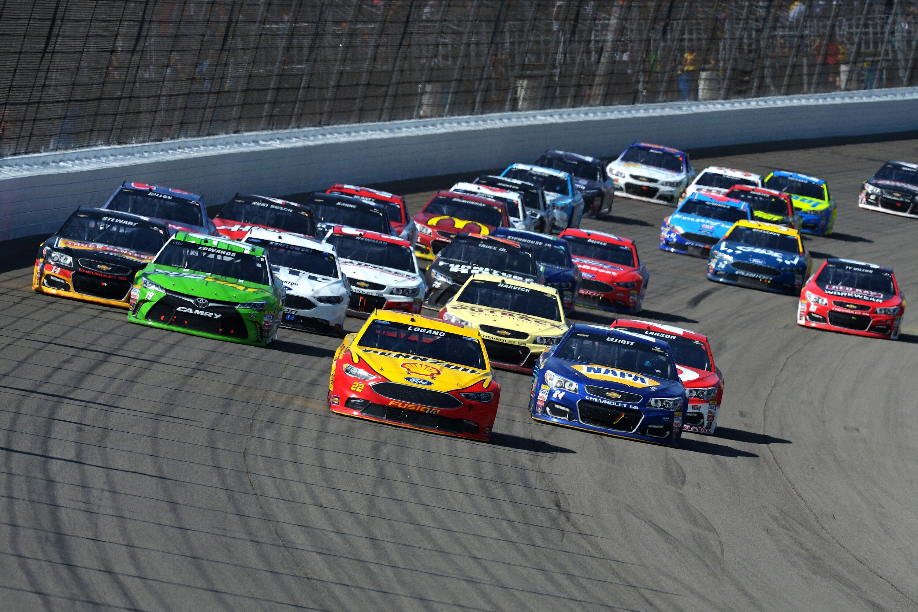 Lively Racing Continues as Chase Field Takes Shape in Joey Logano's ...