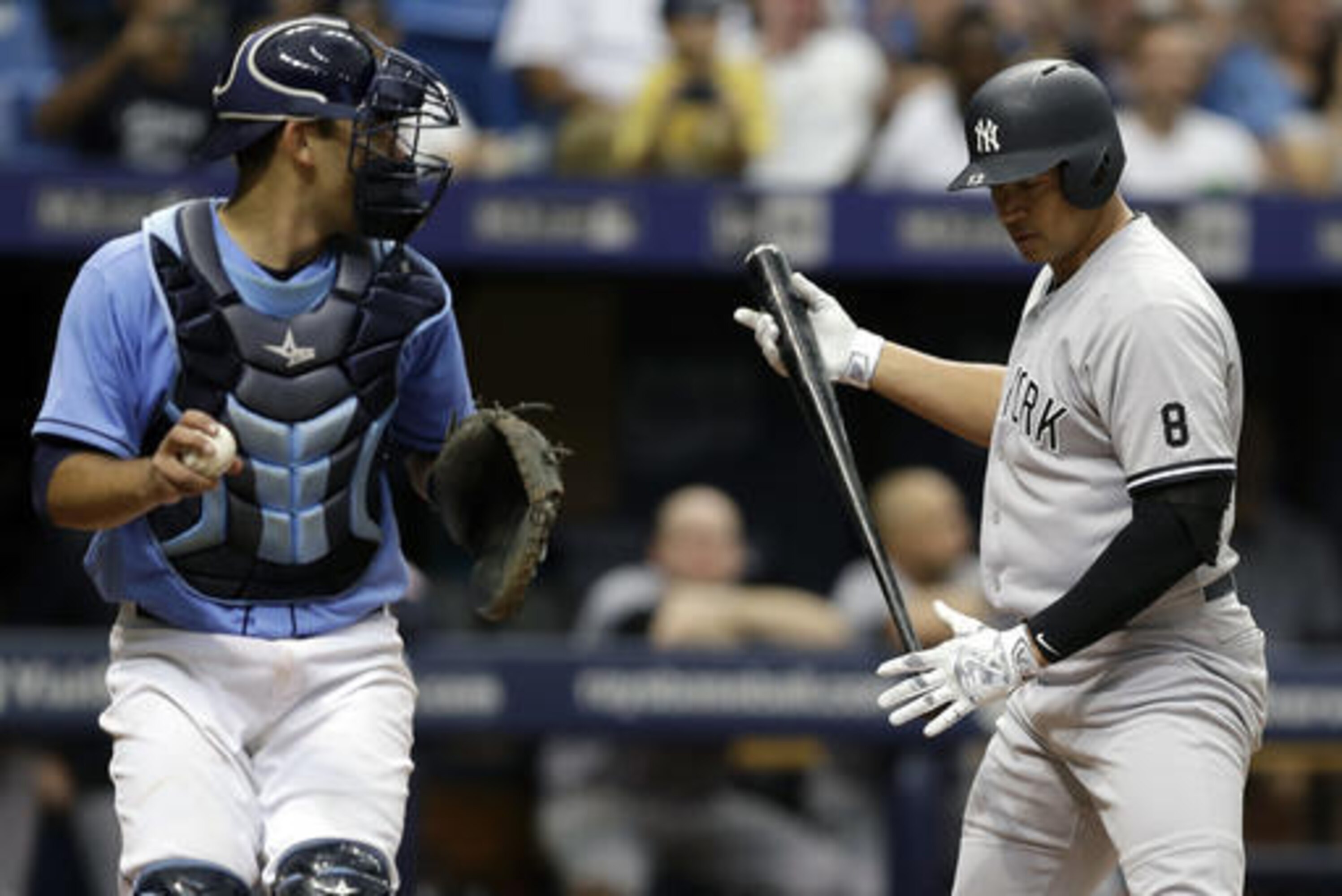 Yankees' Rodriguez Makes History with Golden Sombrero at Age 41