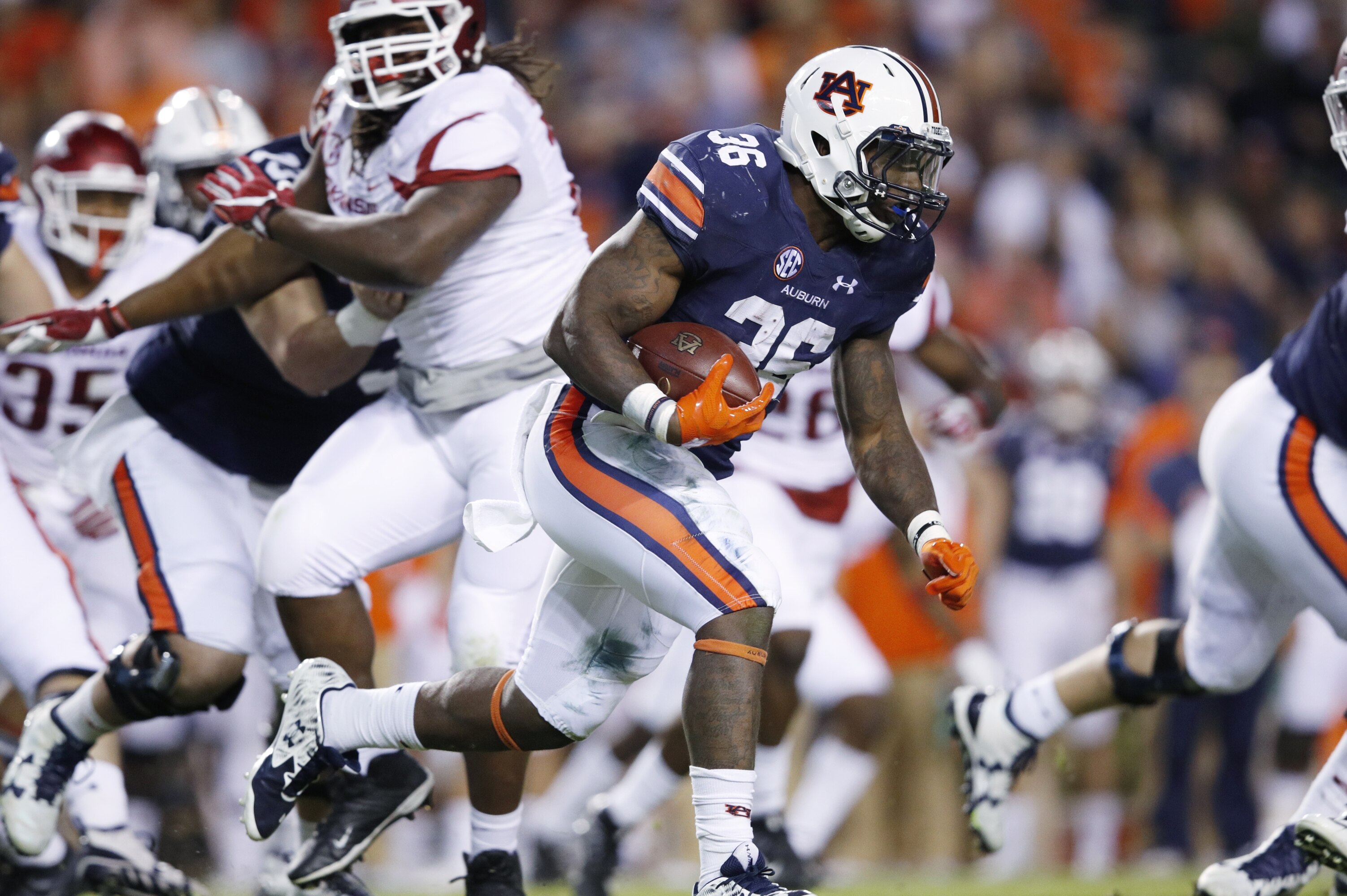 Arkansas vs. Auburn: Live Score, Highlights for Razorbacks vs. Tigers