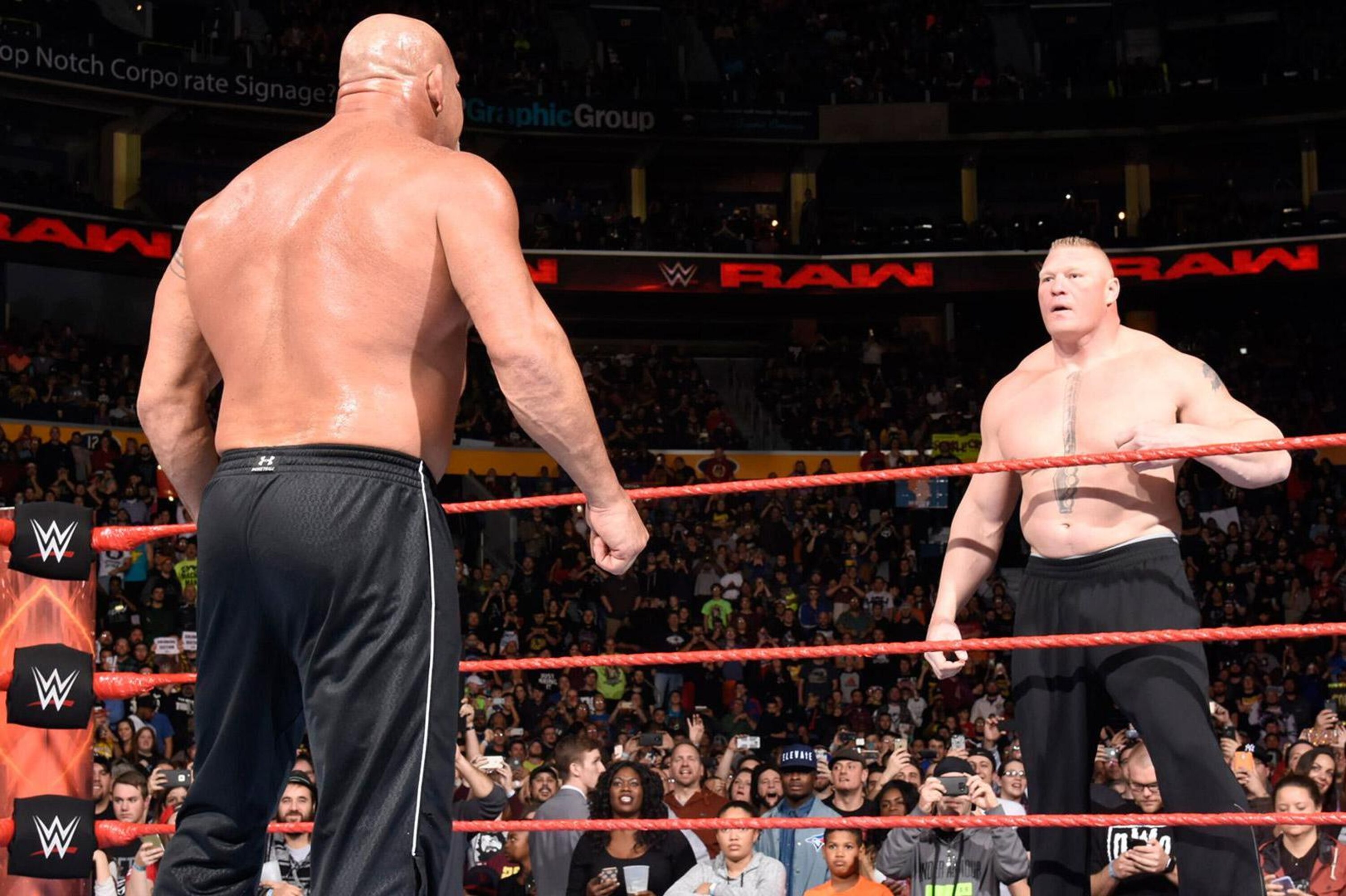 Brock Lesnar-Goldberg, Survivor Series and More from the Red vs. Blue ...