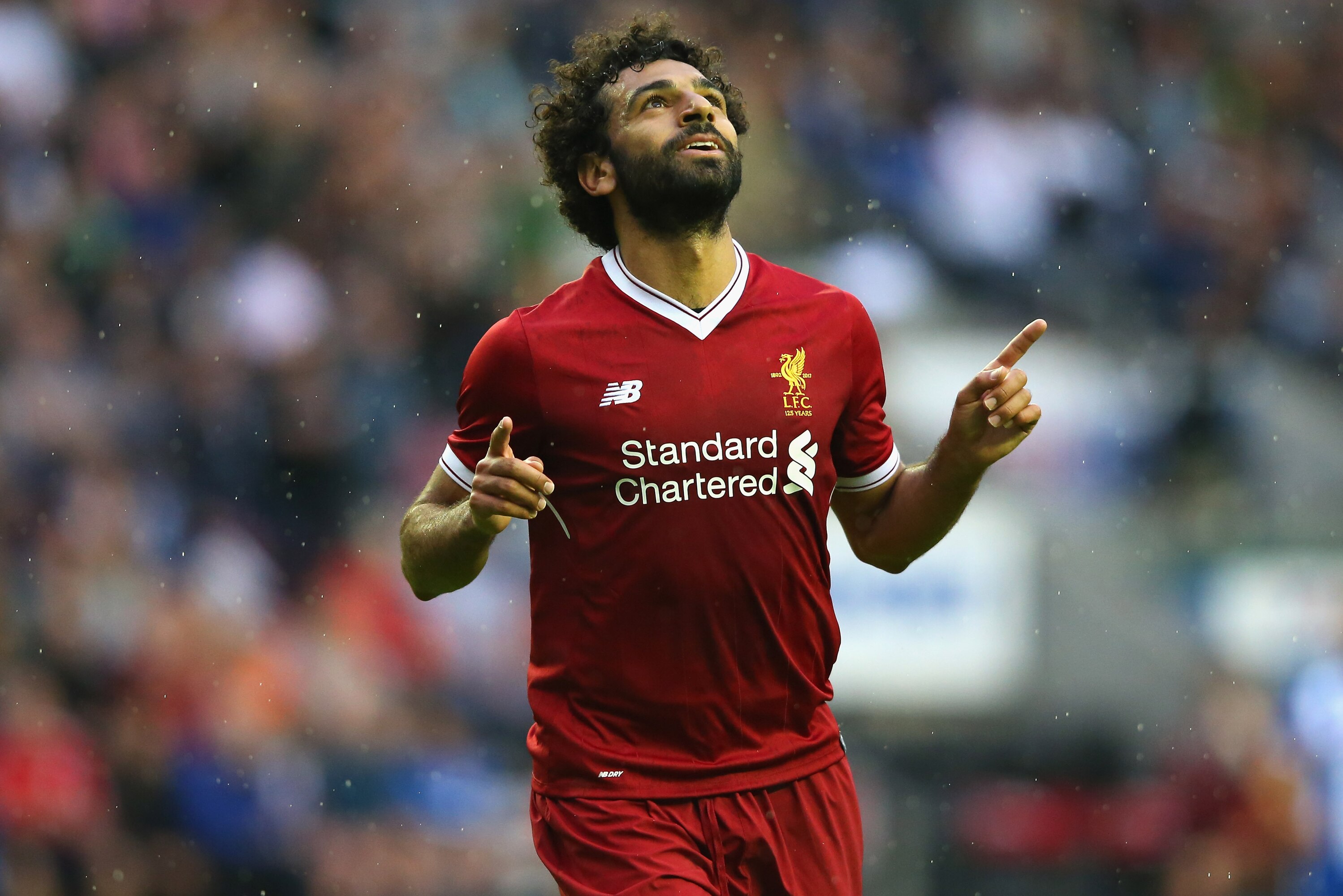 Liverpool Draw with Wigan Athletic Behind Mohamed Salah's Equaliser in ...