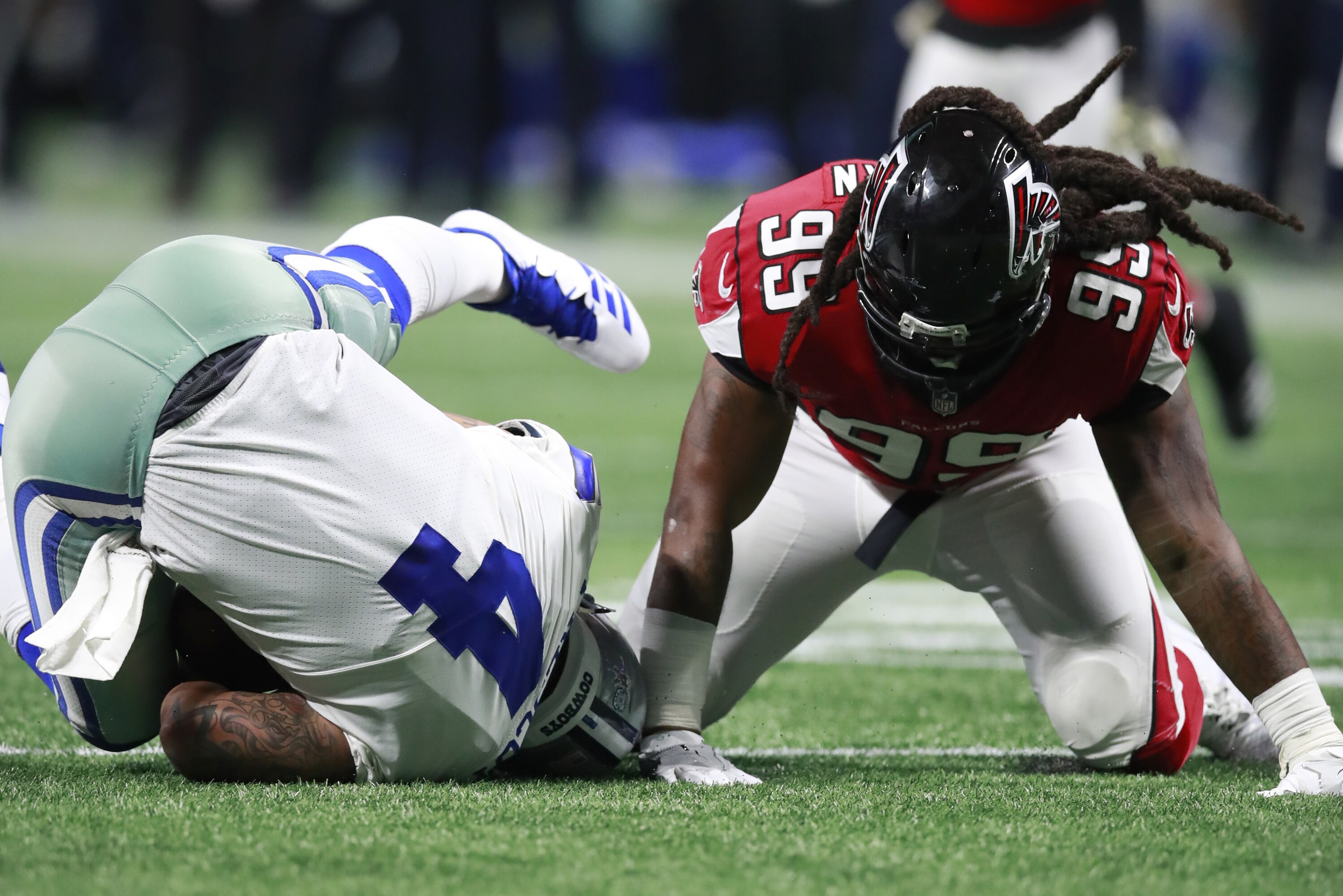 'I Don't Know How Random It Is': Falcons DE on Drug Tests, Breaking ...